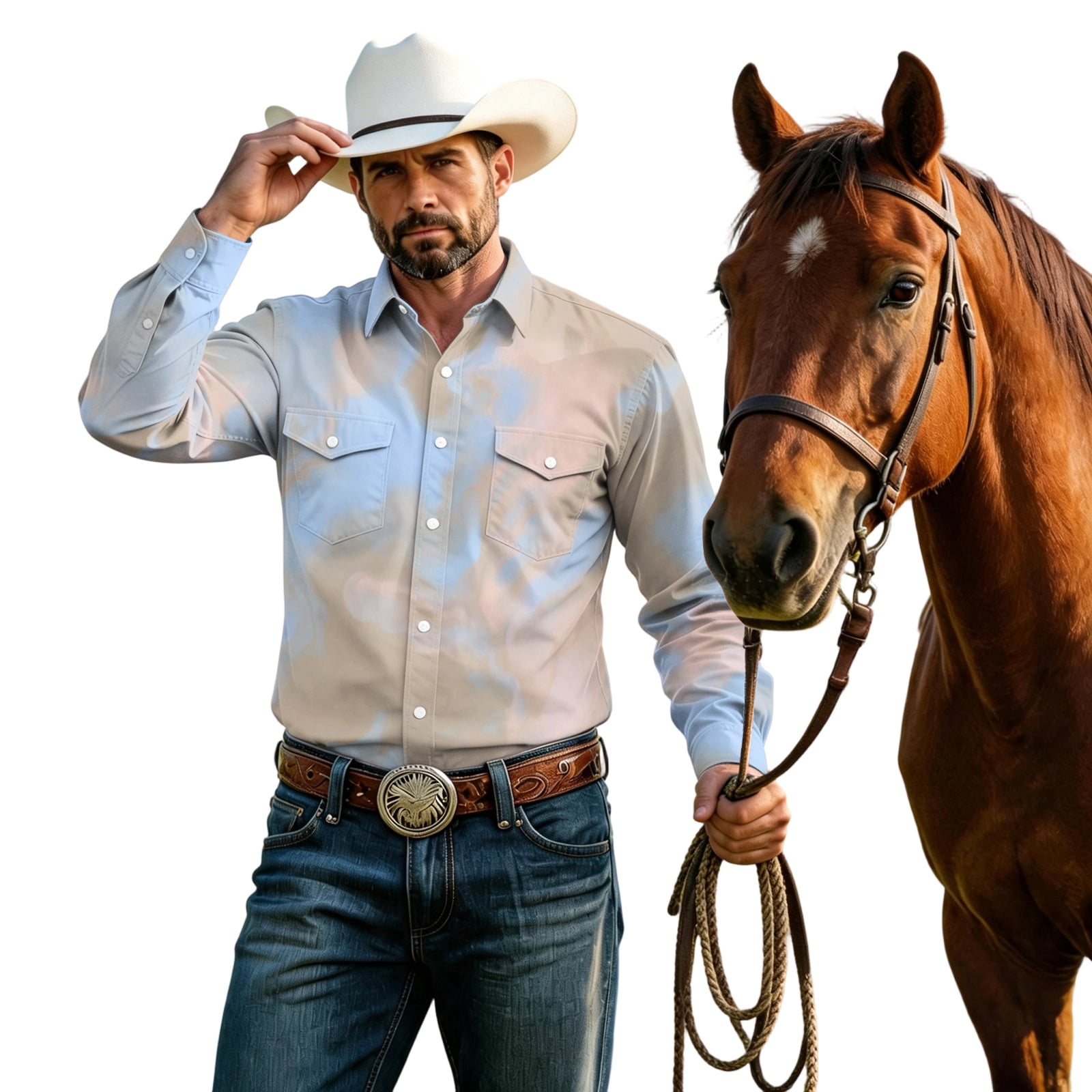 CCRFTGI Mens shirts Button Down Long Sleeve Business Fashion Dress ...