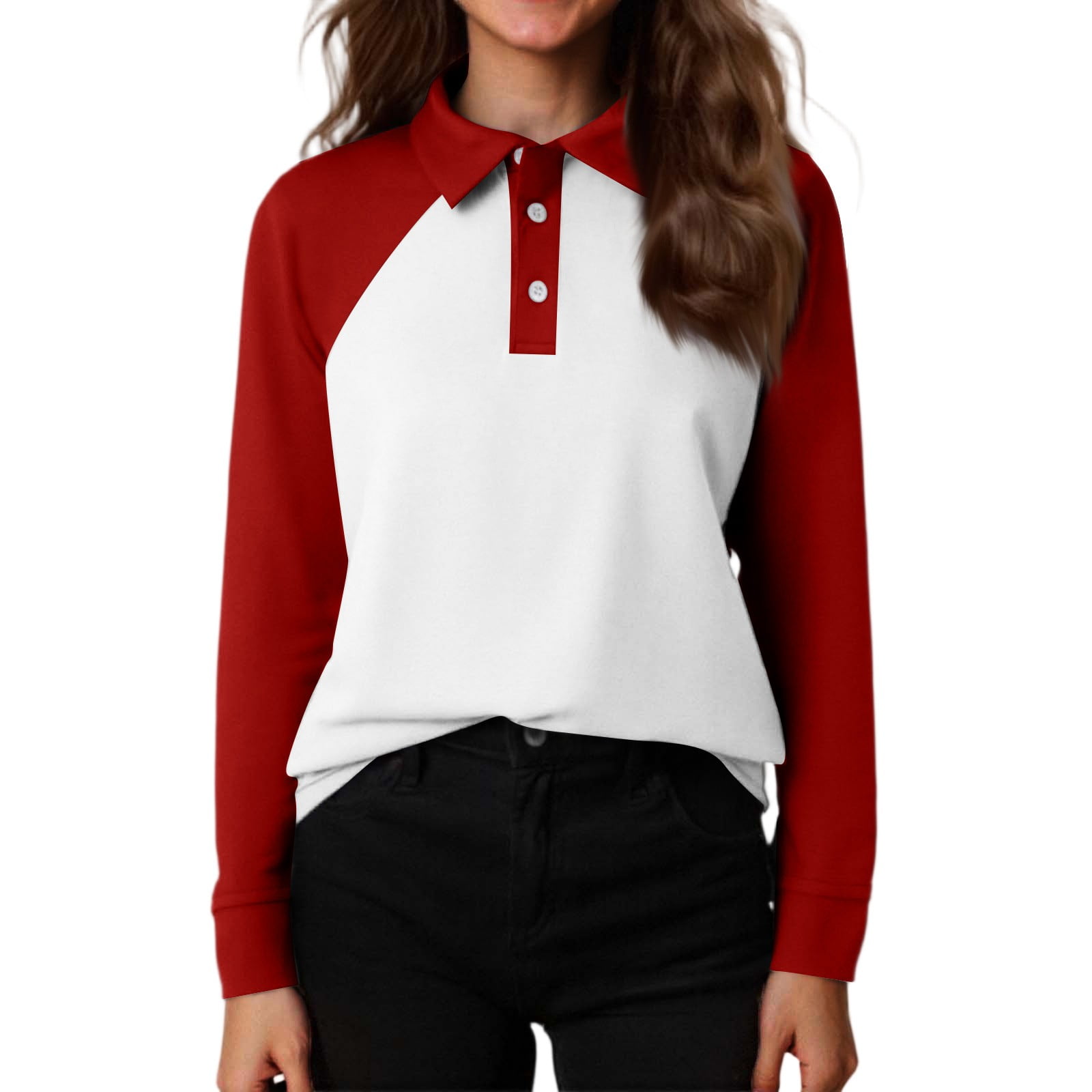 CCRFTGI Polo Shirts for Children Girls Size 10-12 School Uniform raglan ...