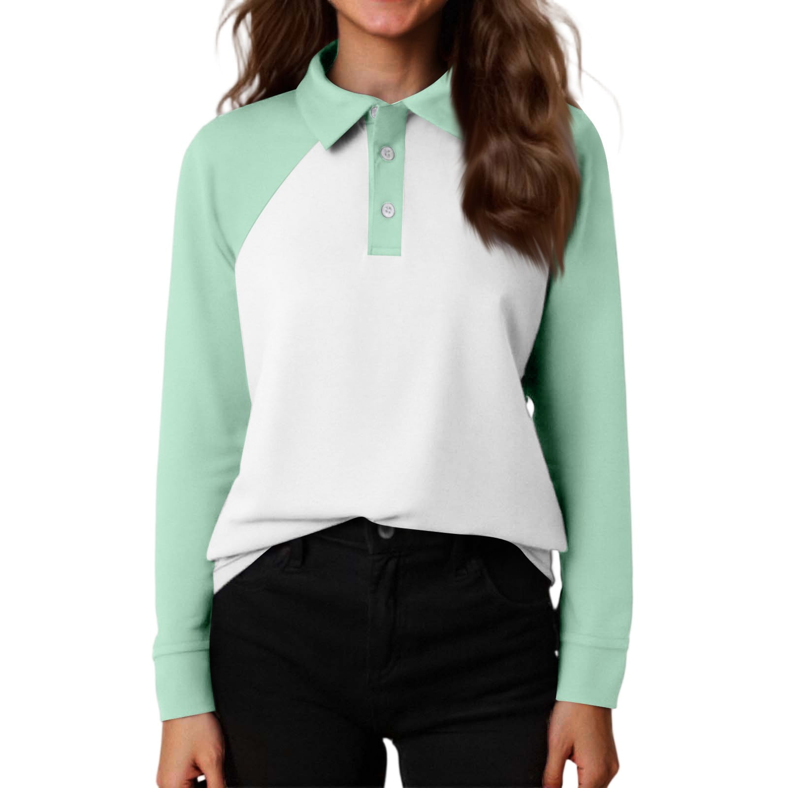 CCRFTGI Polo Shirts for Children Girls Size 10-12 Uniform raglan Color ...