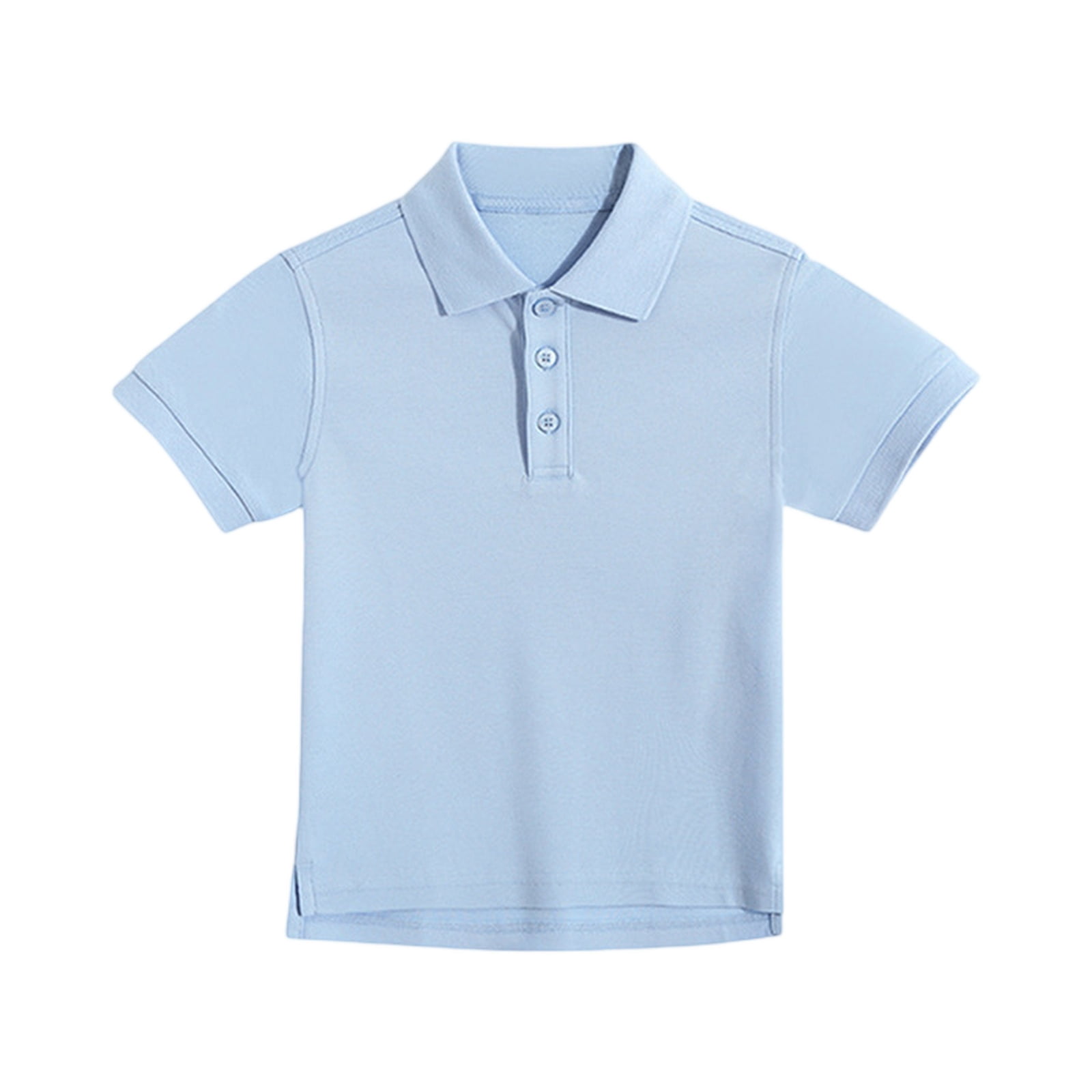 CCRFTGI Polo Shirts for Children Girls Size 8 School Uniform Print ...