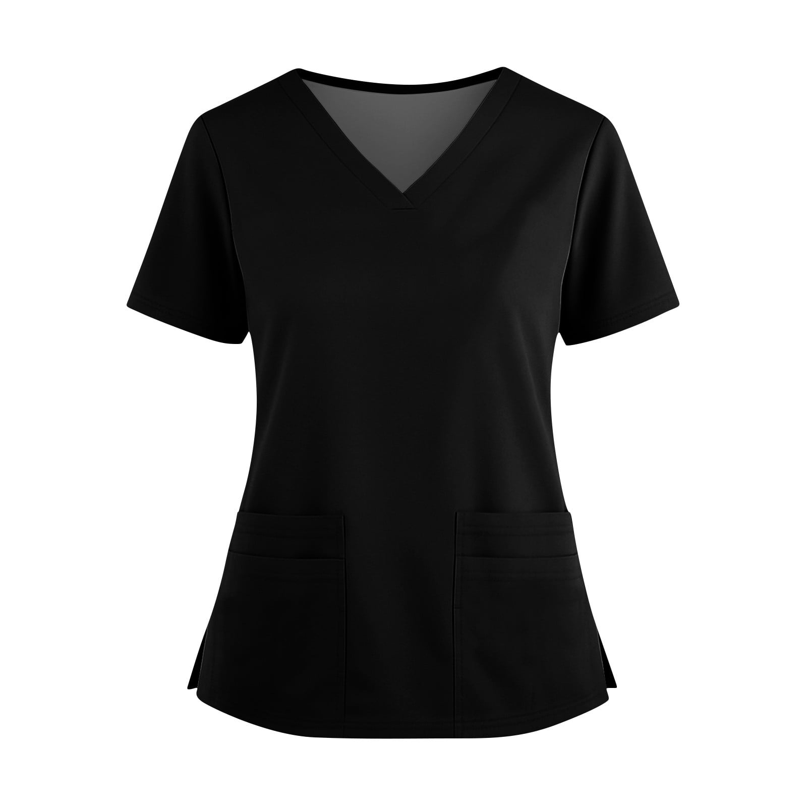 CCRFTGI Scrubs for Women Medical V-Neck Uniforms Nursing Soft Stretch ...
