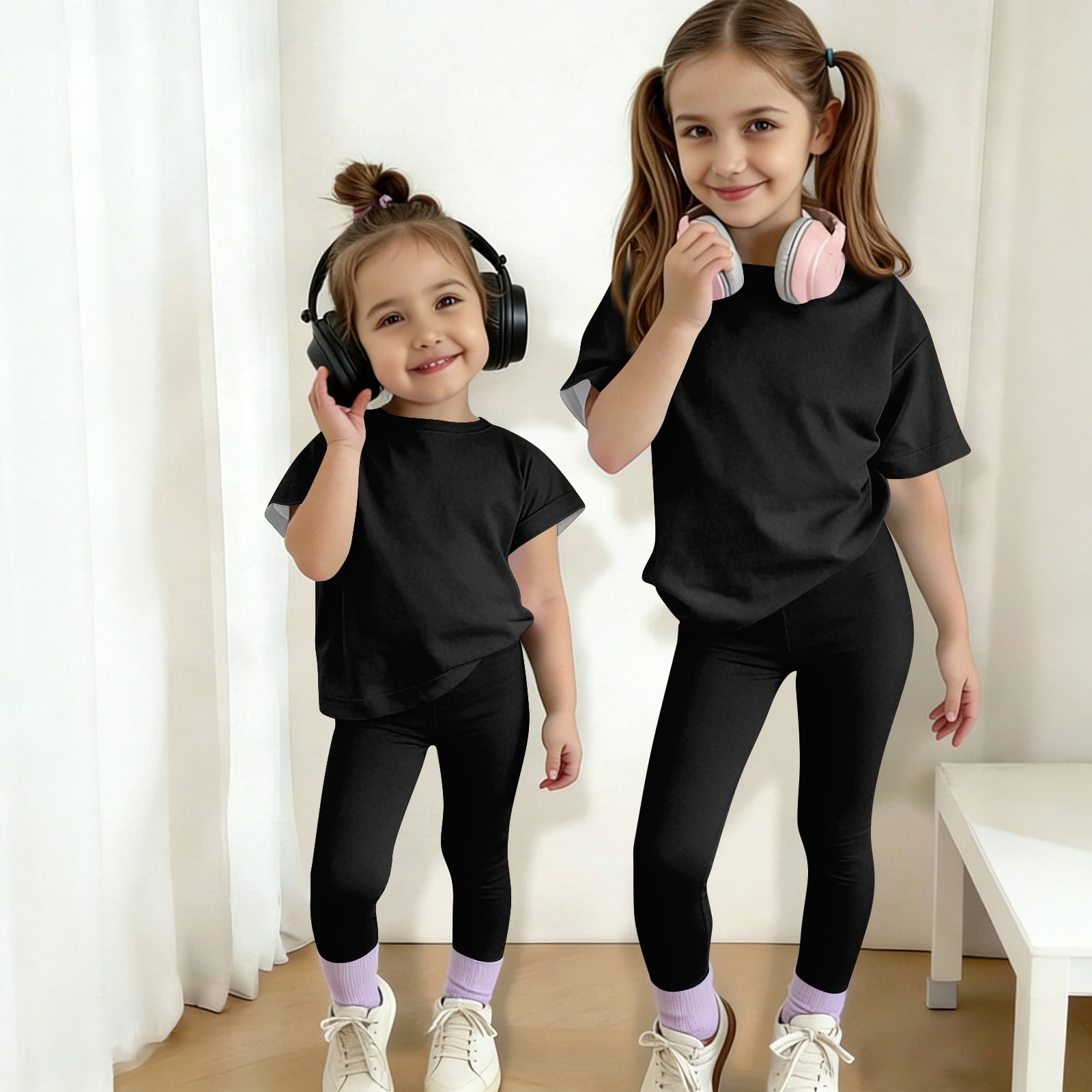 CCRFTGI Summer Outfits for Child Girls Size 8 Cute 2 Piece Outfits ...