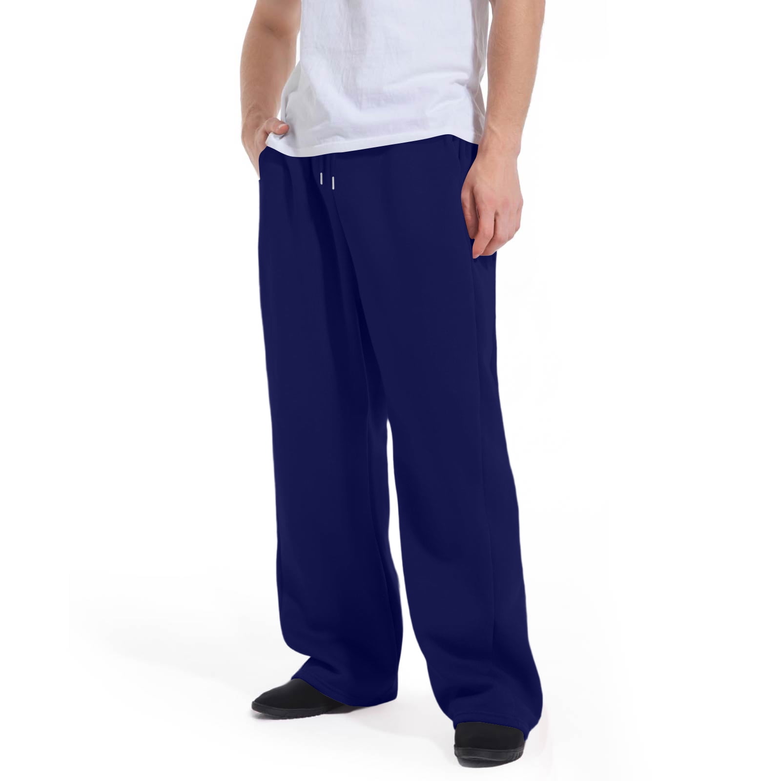 CCRFTGI Sweatpants for Men Big & Tall Elastic Waist Lounge Pants Fall ...