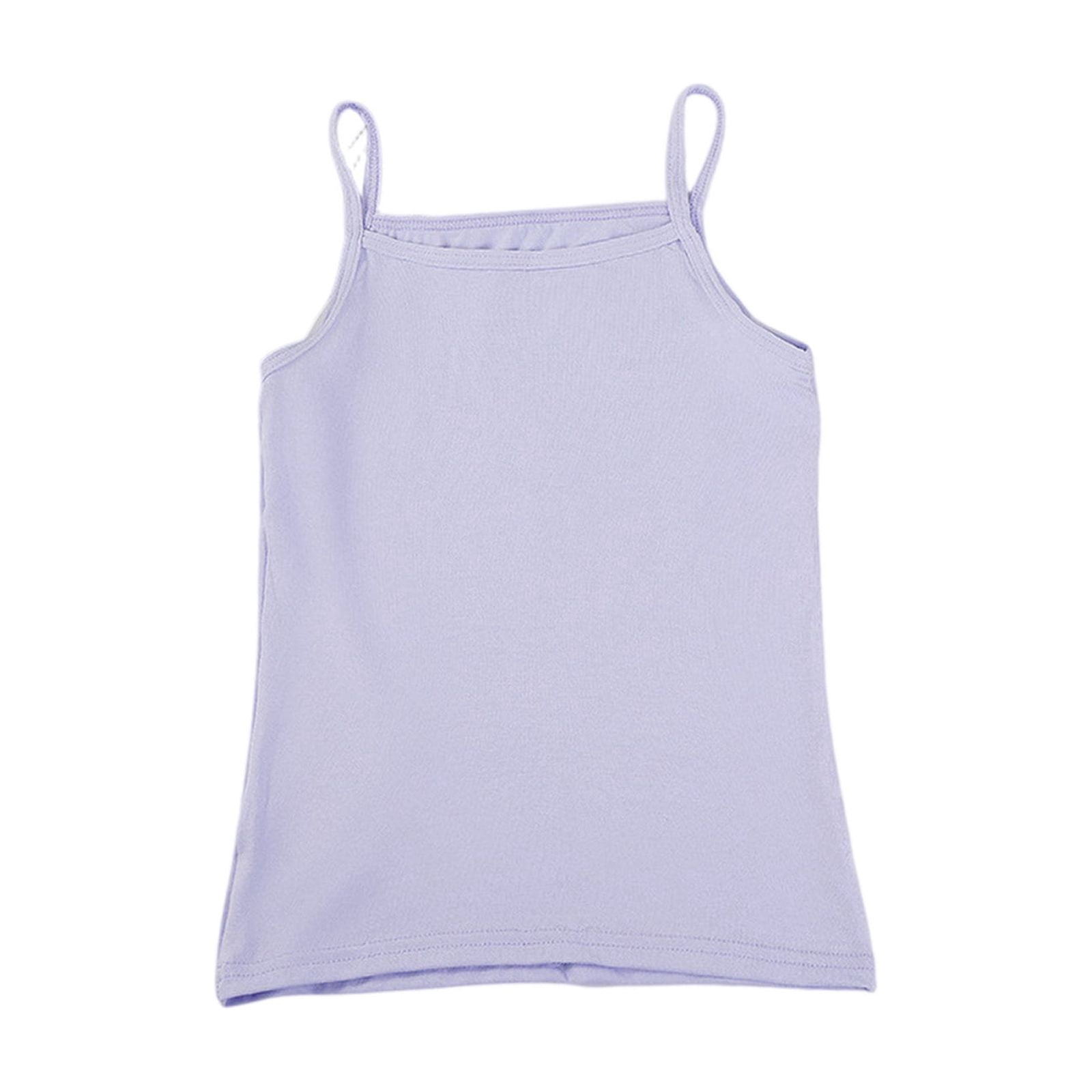 CCRFTGI Tank Tops for Kids Girls 10-12 Camisoles Casual Sleeveless ...