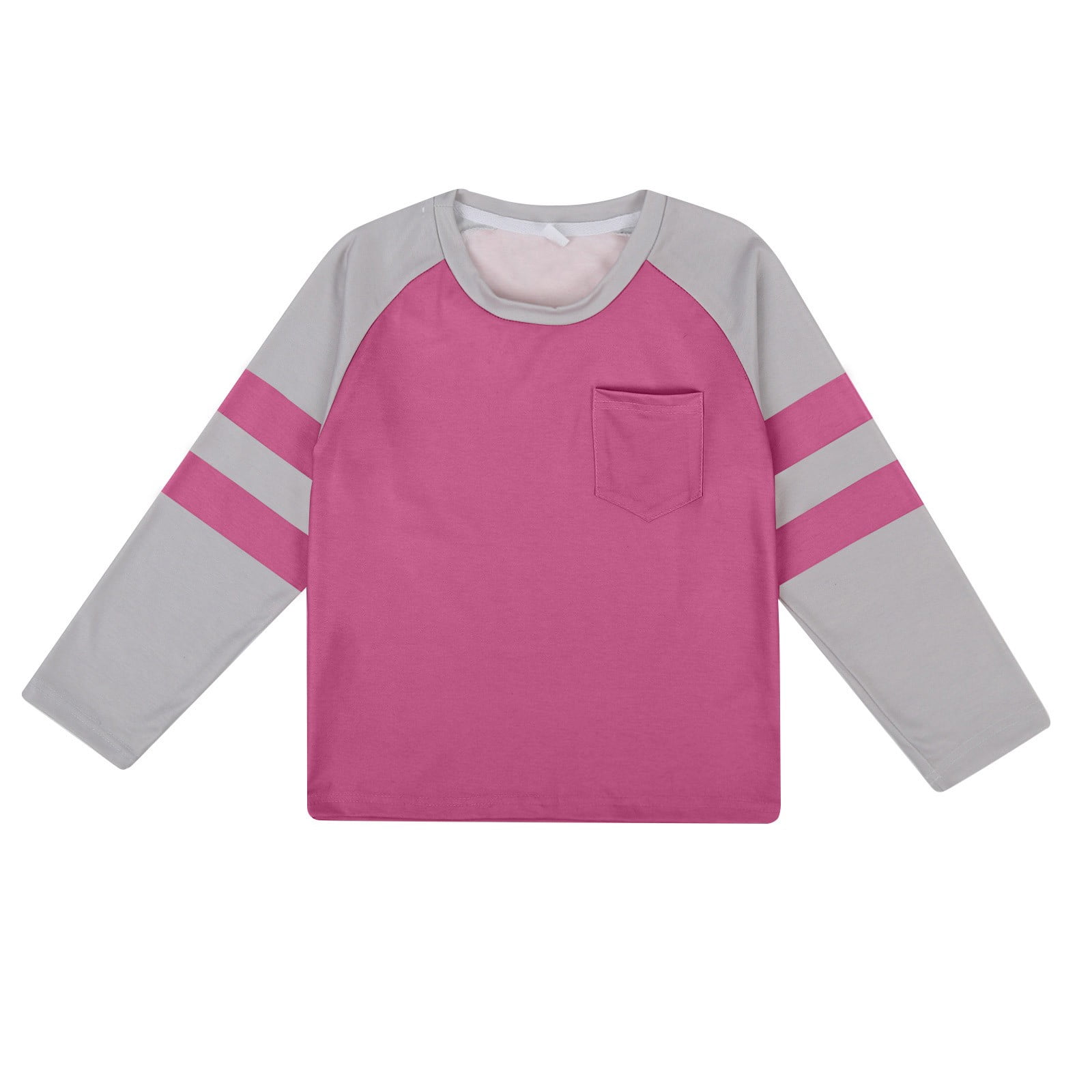 CCRFTGI Top for Girls 10-12 Cute Raglan Long Sleeve Shirt 2025 Spring ...