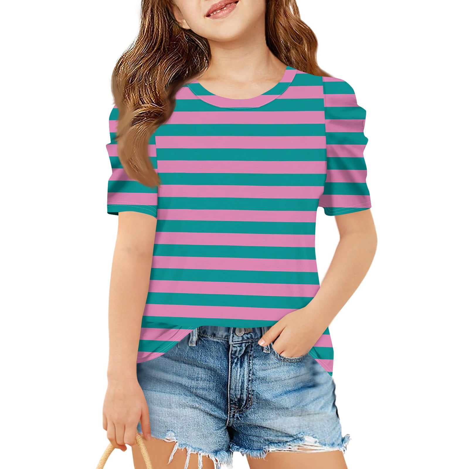 CCRFTGI Tshirt for Boys 5t Cute Fashion Crewneck T Shirts 2025 Summer ...