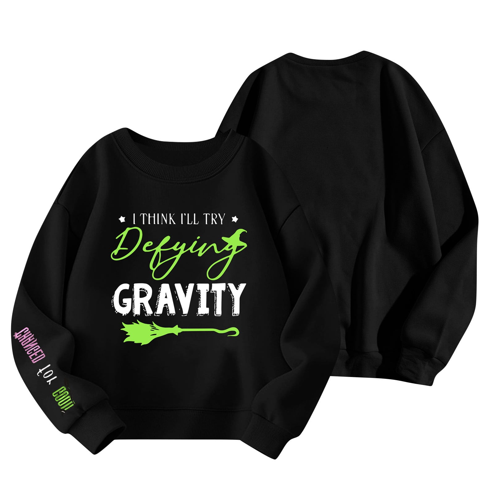 CCRFTGI Wicked Hoodie Girls Size 9-10 Wicked Sweatshirts 2025 Long ...