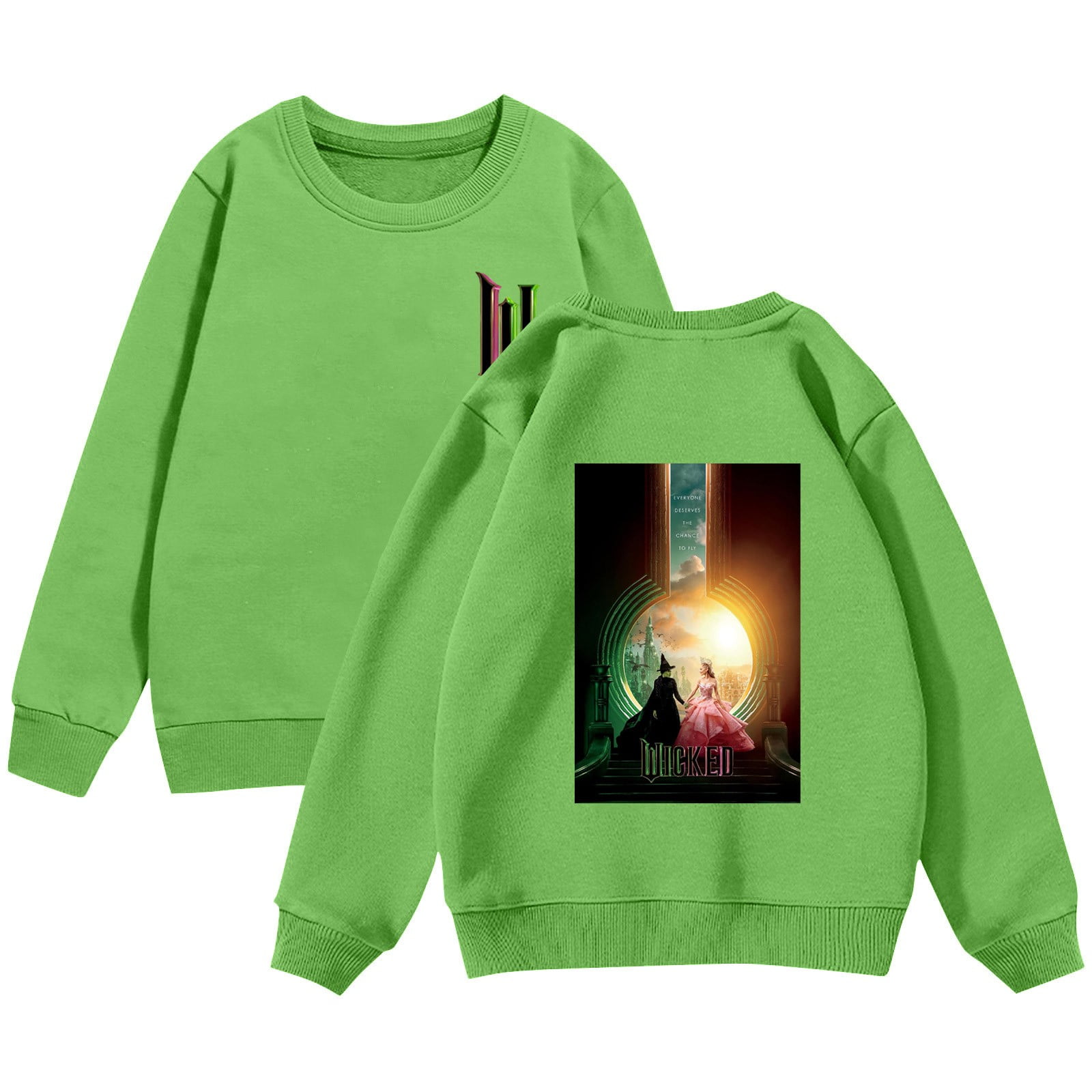 CCRFTGI Wicked Sweatshirt for Girls Size 11-12 Wicked Changed for Good ...