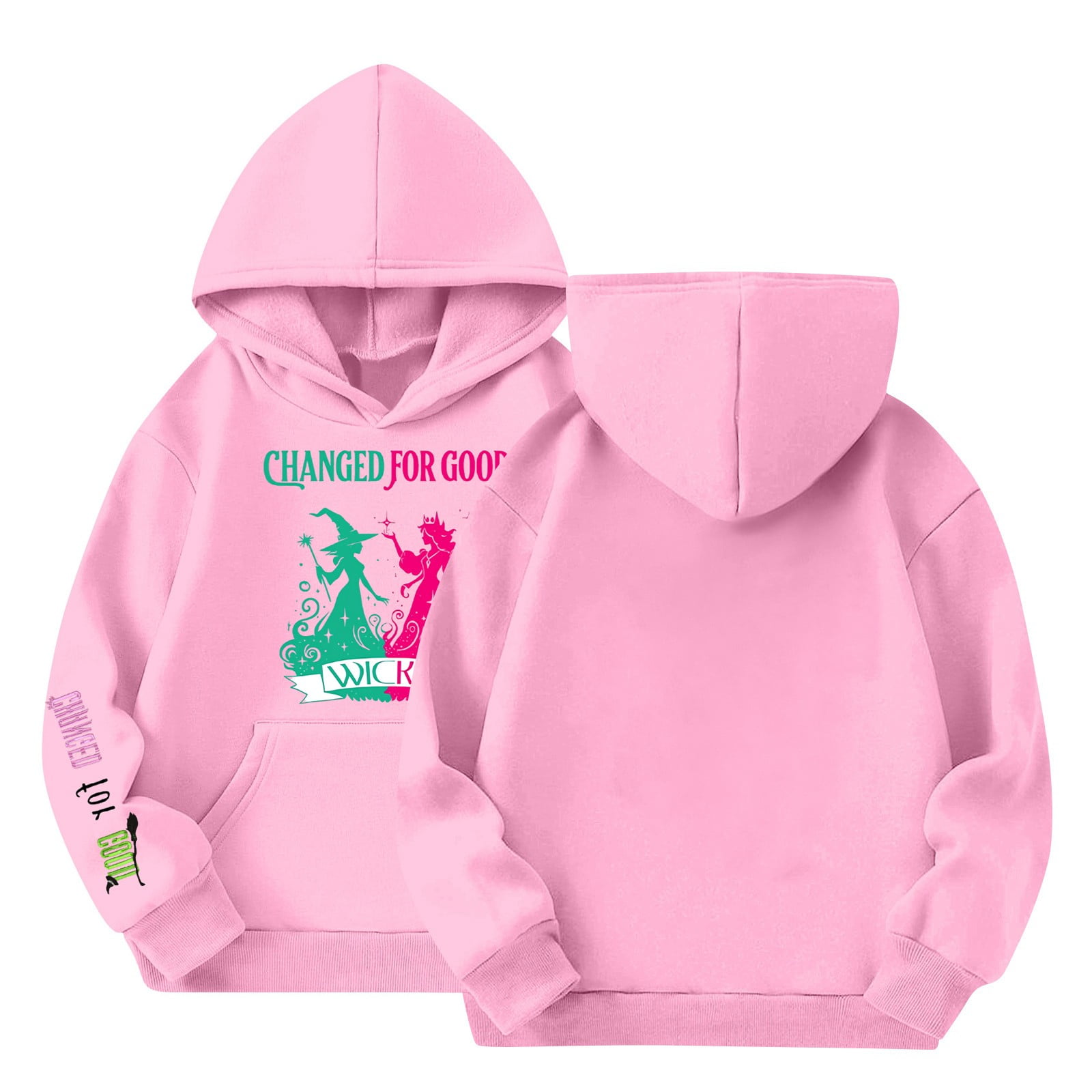 CCRFTGI Wicked Sweatshirt for Girls Size 11-12 Wicked Hoodie 2025 Long ...