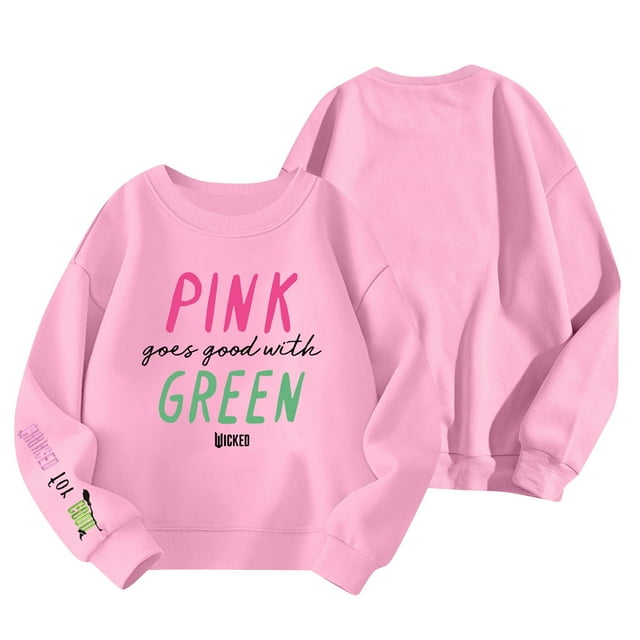 CCRFTGI Wicked Sweatshirts for Girls Size 9-10 Wicked Changed for Good ...