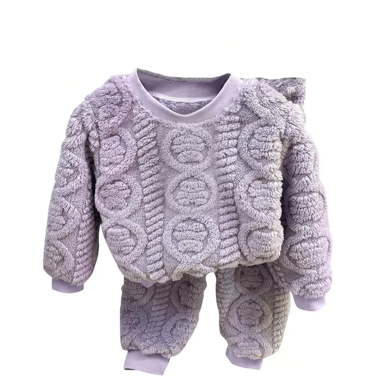 CCRFTGI Winter Pajamas Toddler Size 0-6 Warm Coral Fleece Pajama Set ...