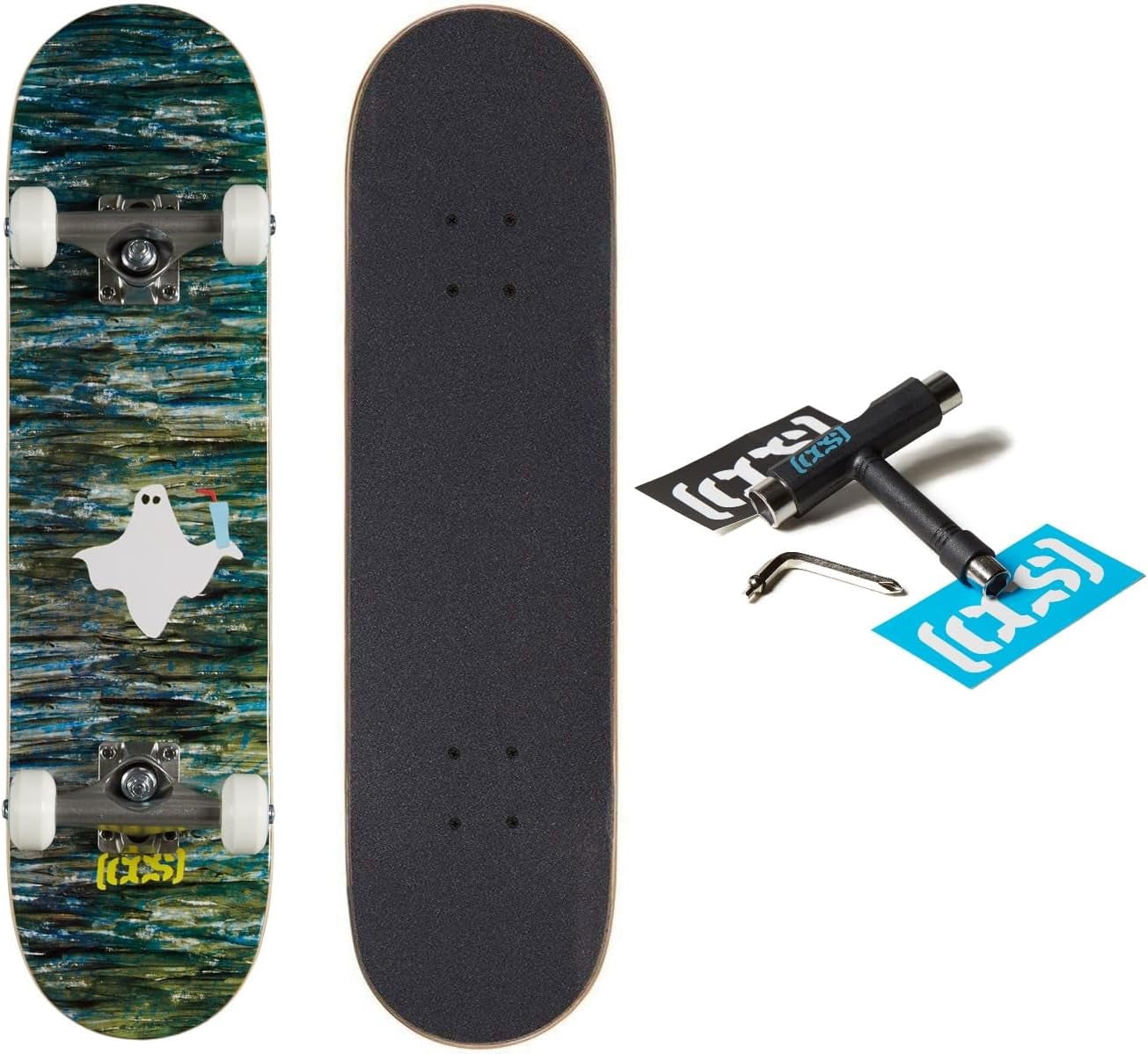 [CCS] Mini Skateboard for Kids & Youth | 7” Wide | Maple Wood | Fully ...