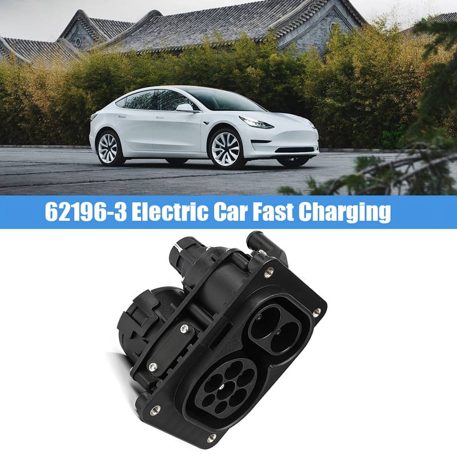 Type 2 EV Female Combo 2 Socket 1000V 62196-3 Electric Car Fast ...