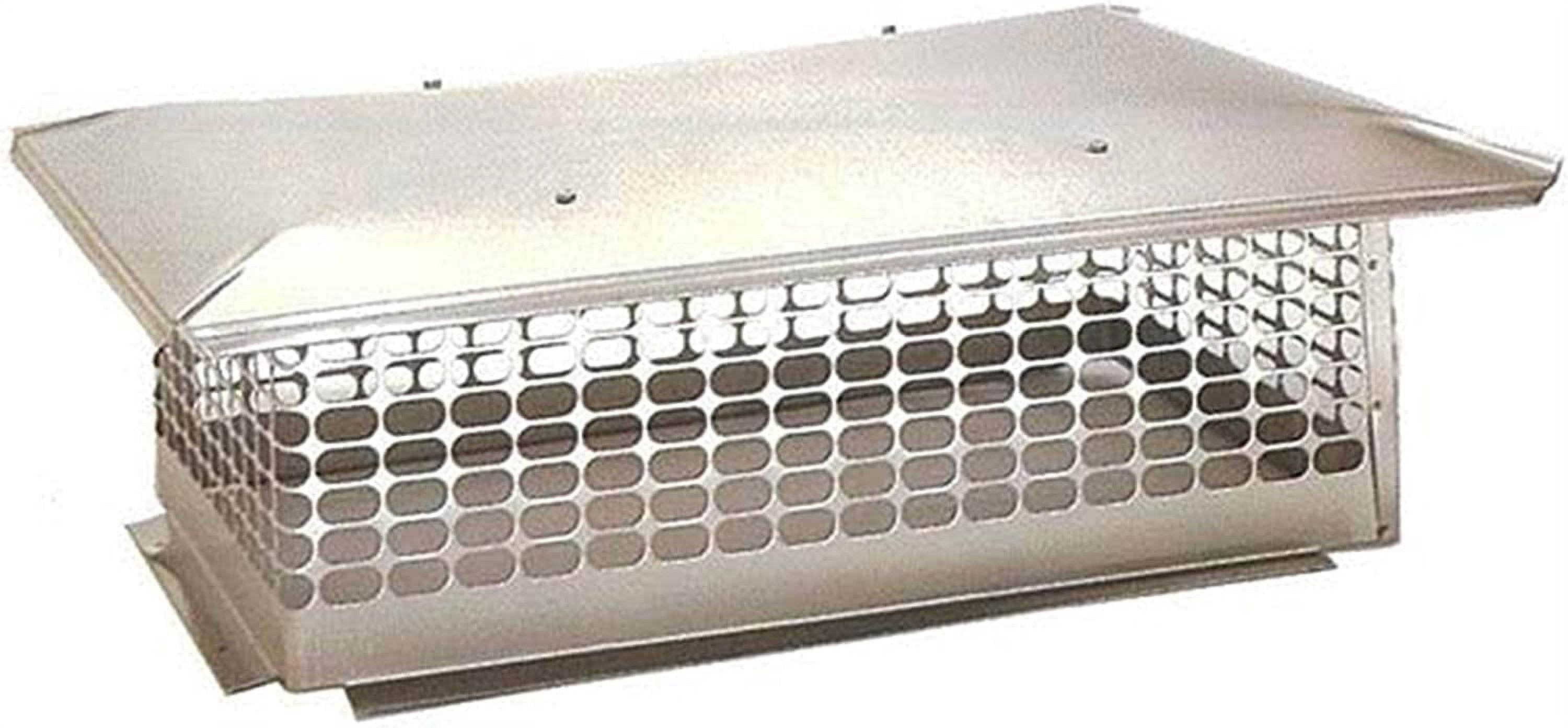 CCSC935 9 x 35-Inch Multi Flue Stainless Steel Crown Mount Chimney Cap ...