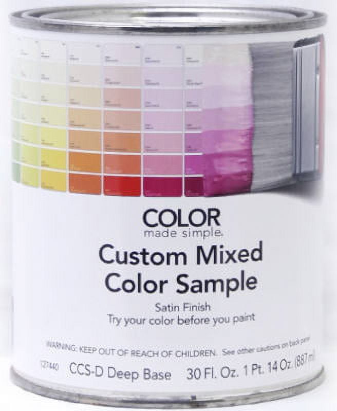 CCSD True Value Color Made Simple Custom Color Sample QT Deep Base For ...