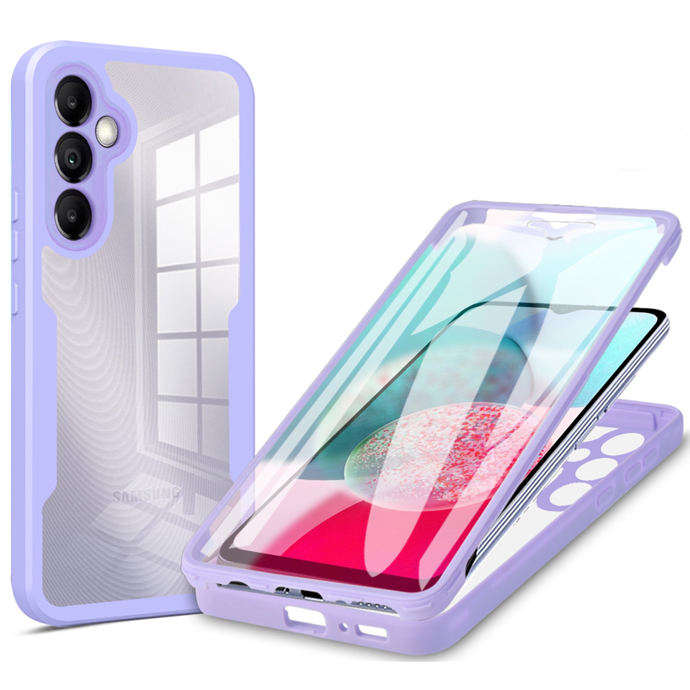 CCSamller Shockproof TPU Back Cover Cell Phone Case for Samsung Galaxy ...