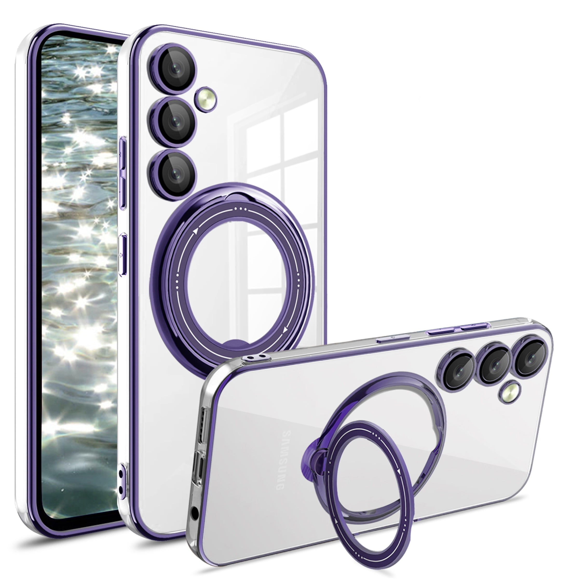 CCSmaller for Samsung Galaxy A15 5G Case with Camera Lens Protector ...