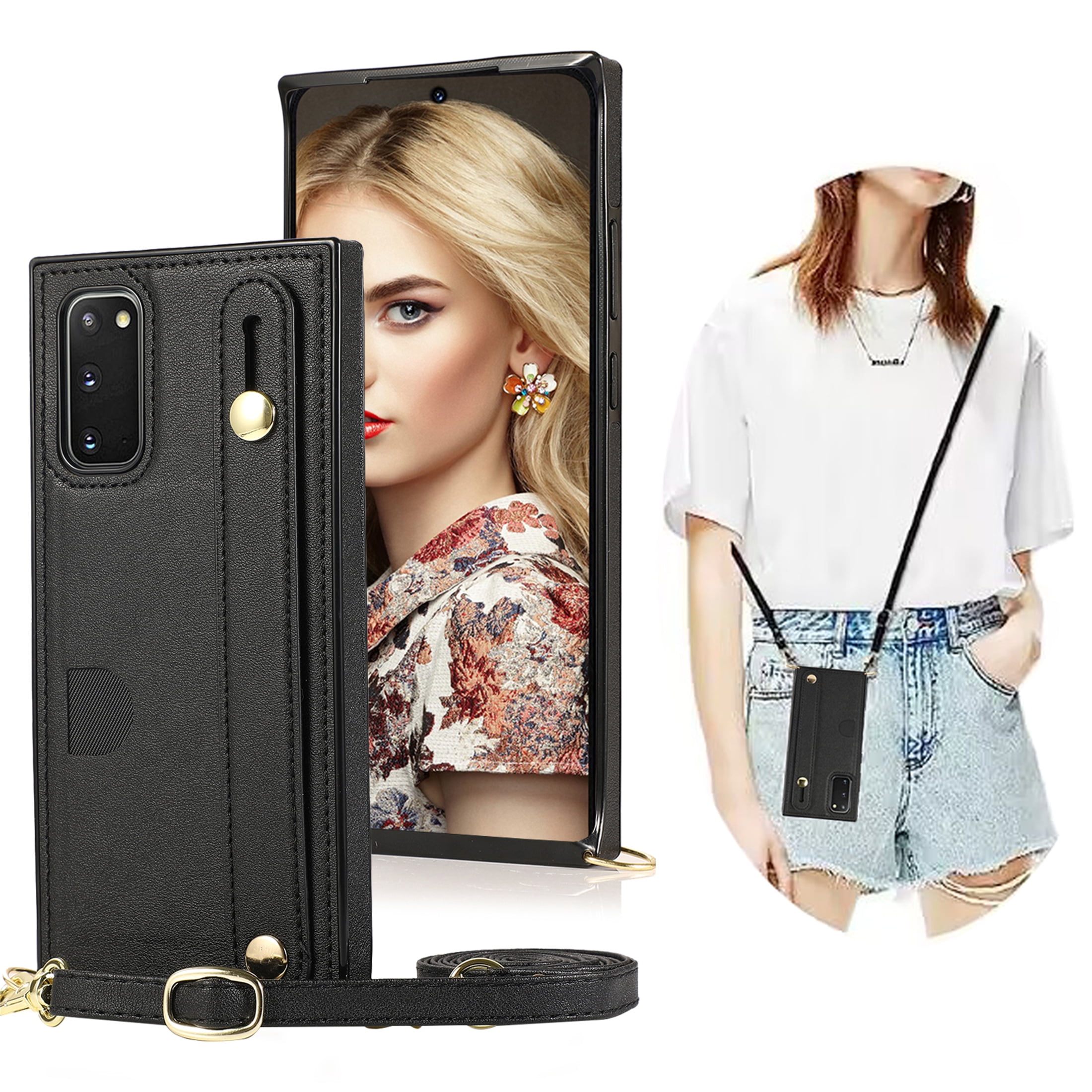 CCSmaller for Samsung Galaxy S20 FE 5G Case with Card Holder for Women, Phone Case Crossbody ...