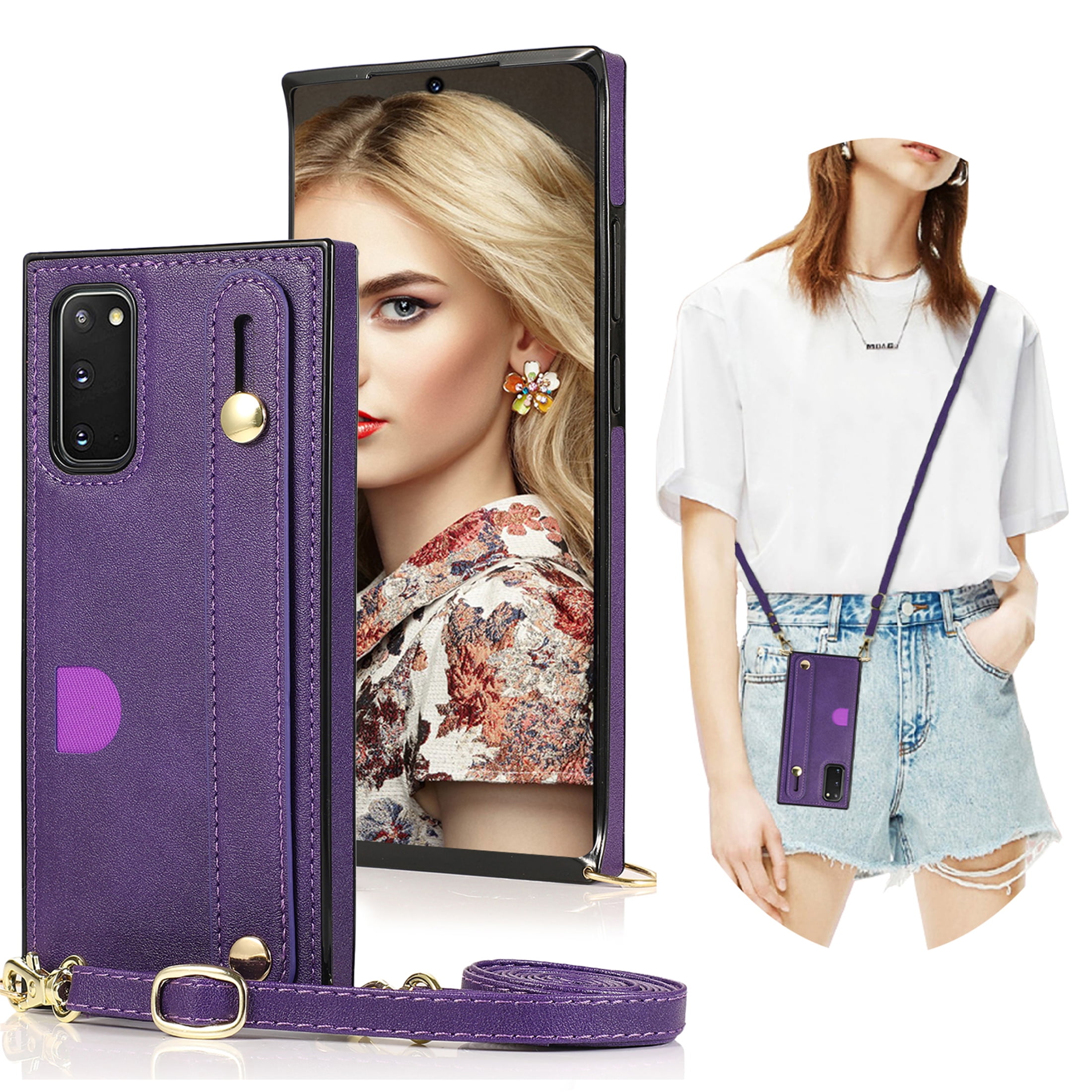 CCSmaller for Samsung Galaxy S20 FE 5G Case with Card Holder for Women ...