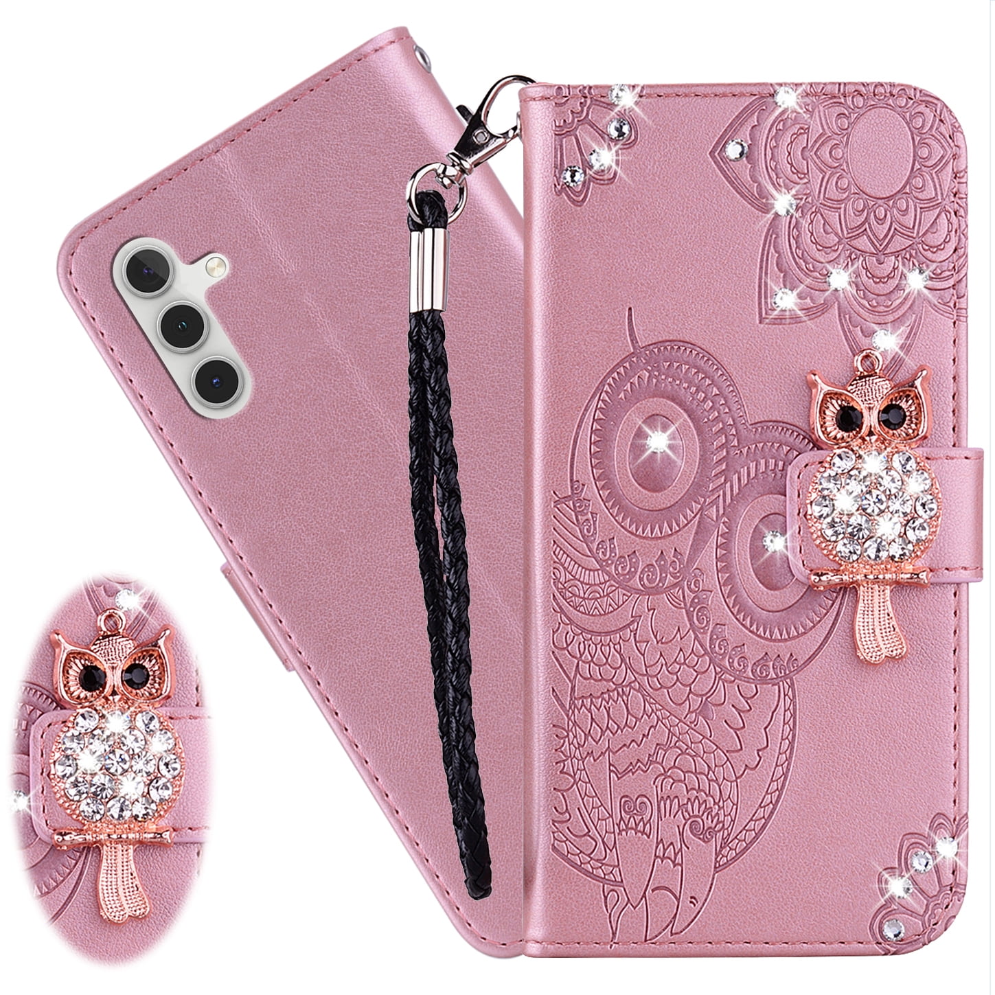 CCSmaller for Samsung Galaxy S23 FE Wallet Case (Not S23) for Women ...