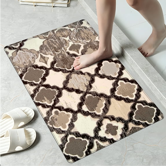CCTFS Holiday carpet pattern Kitchen Mat Washable Non-Skid Absorbent ...