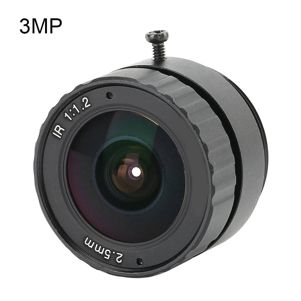 CCTV Fixed Lens 2.5mm 3MP Mount CS High Definition for Camera - Walmart.com