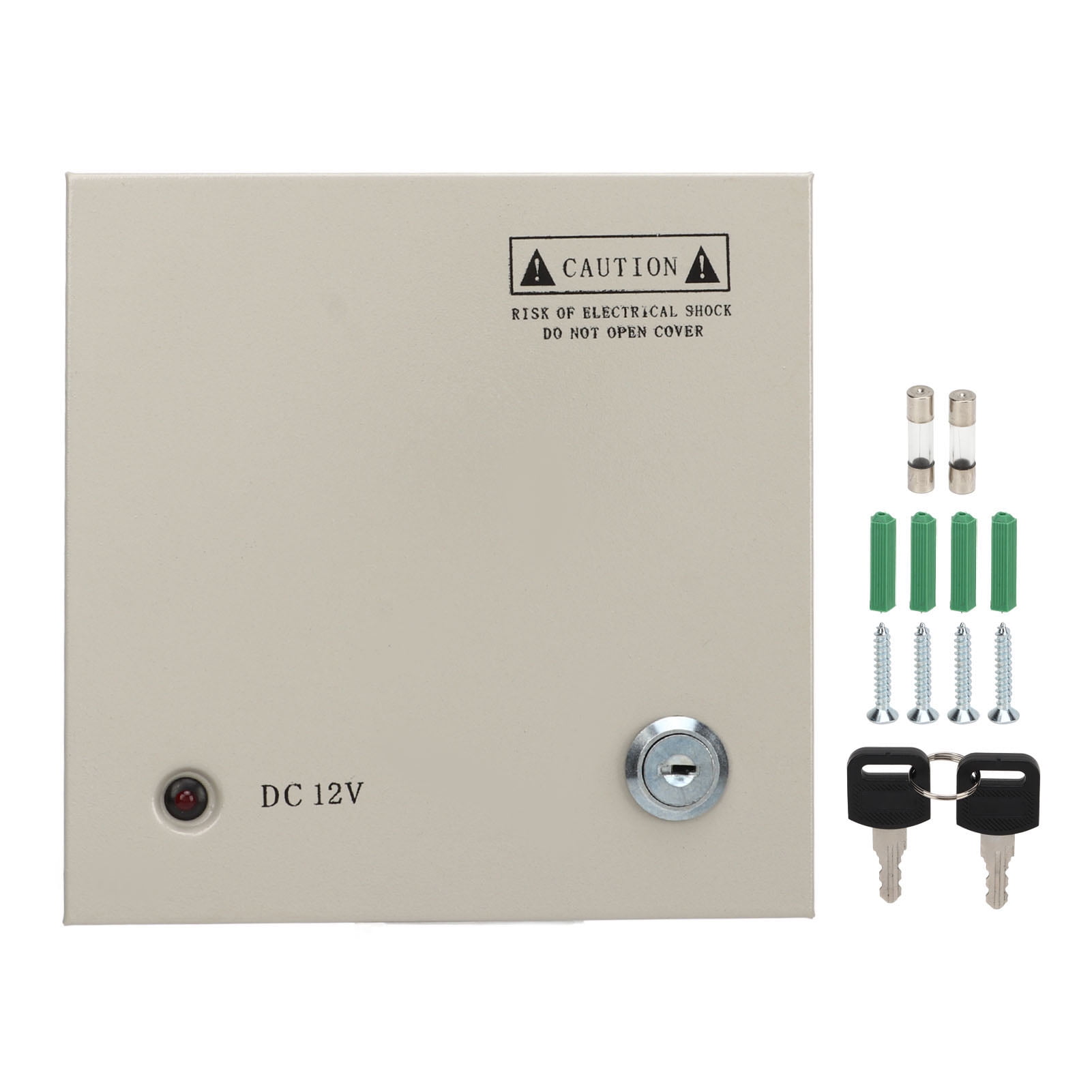 CCTV Power Box Electrical Supply Distribution Junction,12V 4 Channel 5A ...