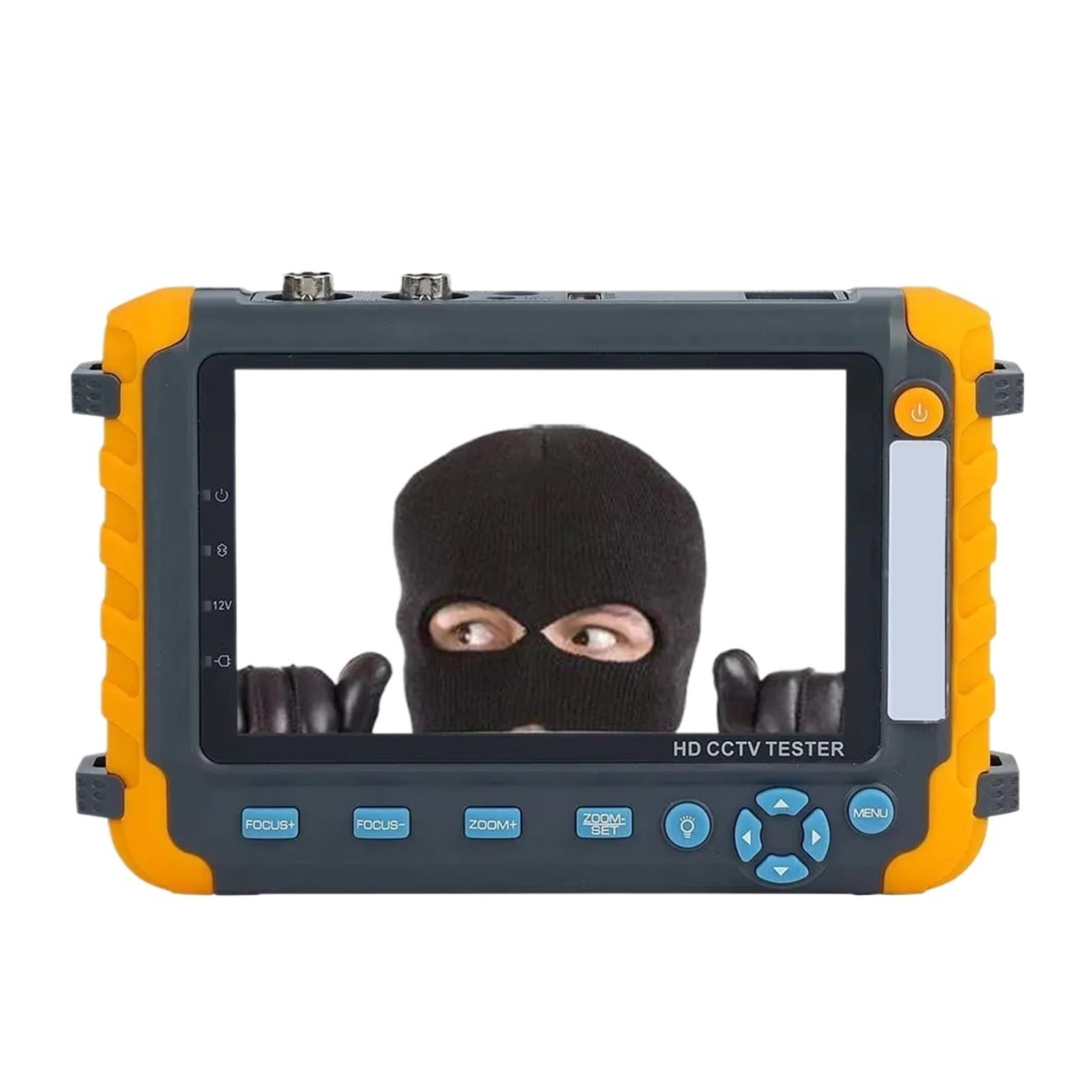 CCTV Tester 8MP 4K Security Camera Tester 5 Inch TFT LCD Monitor For 4 ...