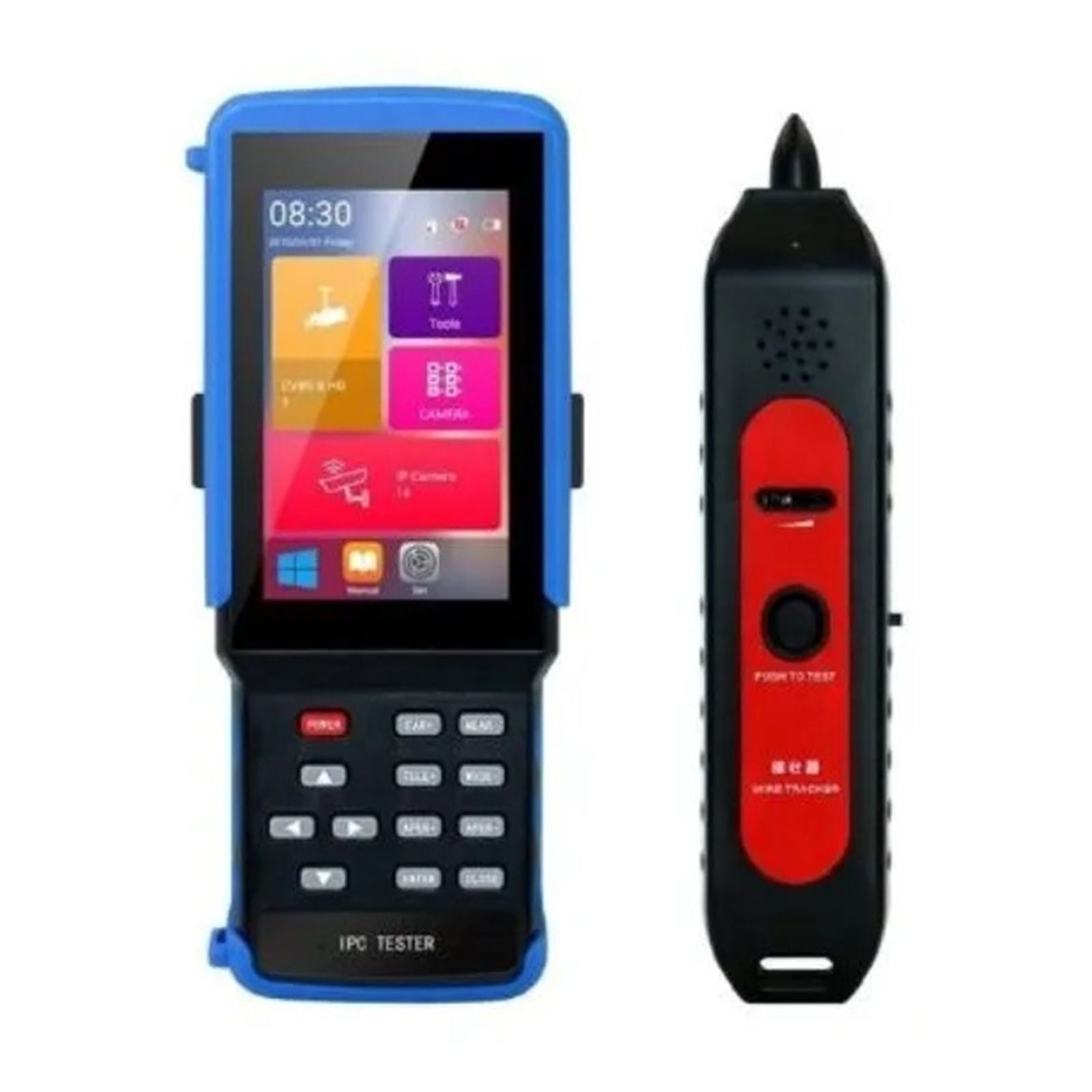 CCTV Tester Monitor IPC9310 H.265 4K IP 5MP AHD 8MP CVI TVI CVBS Camera ...