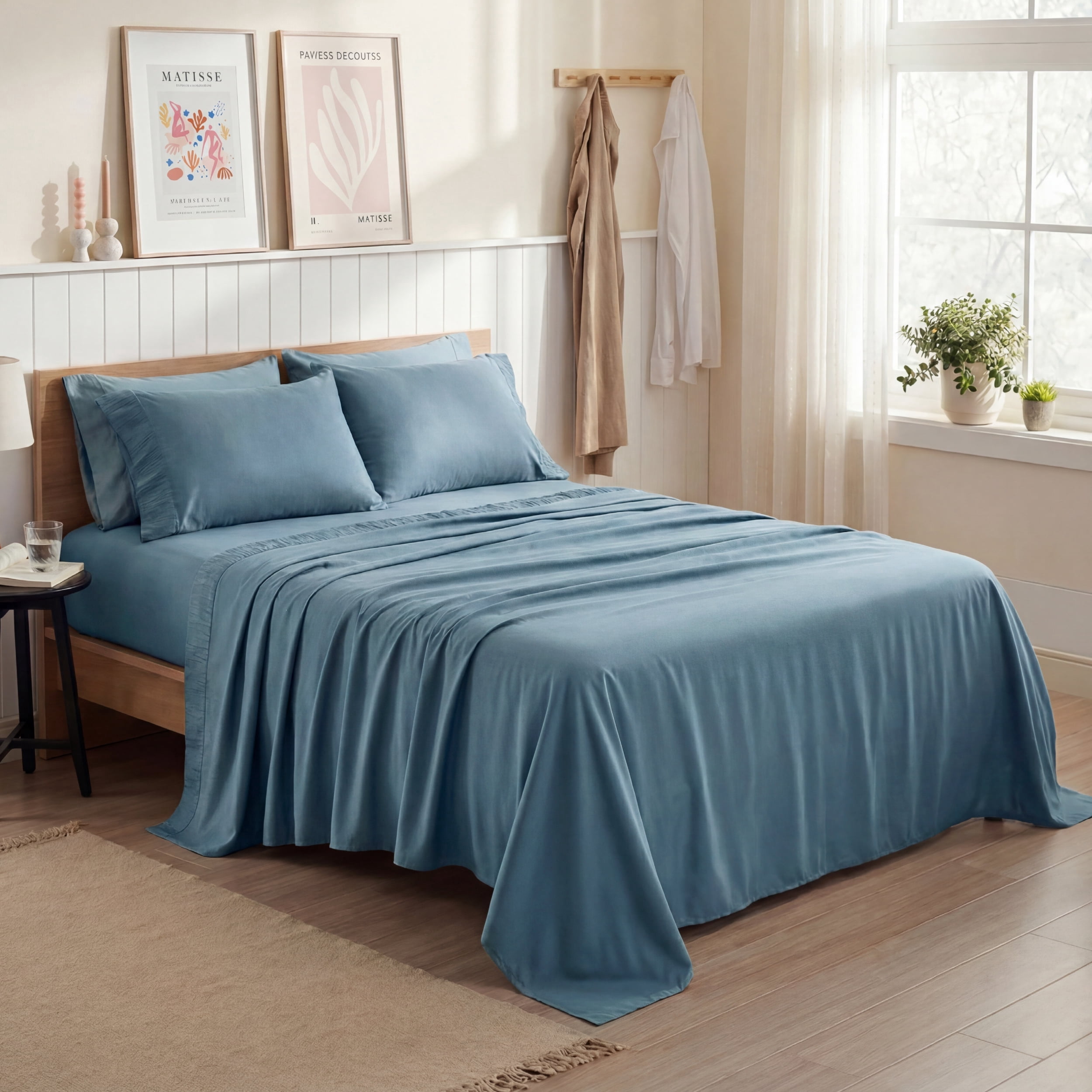 Blue Bed Sheets Twin