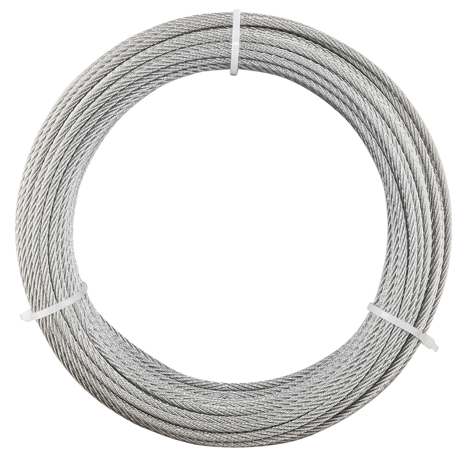 CCY 1/8 Inch Wire Rope Kit, 100 ft Length, 304 Stainless Steel Wire ...