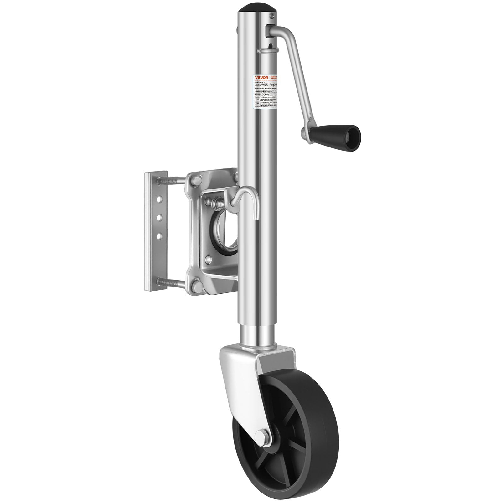 CCY Trailer Jack with Wheel, 1000 lbs Load Capacity, Heavy Duty Swivel ...