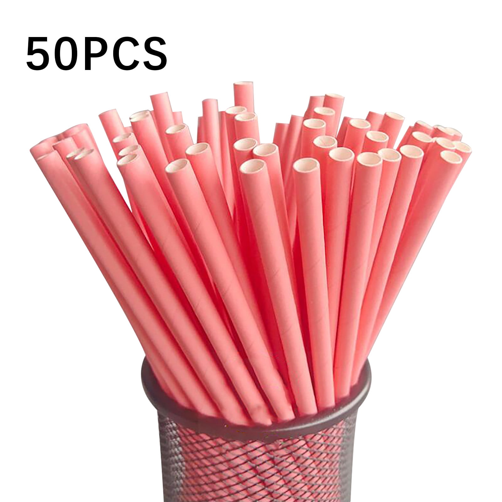 CCYDFDc Disposable Paper Drinking Straws, Eco Friendly, Biodegradable ...