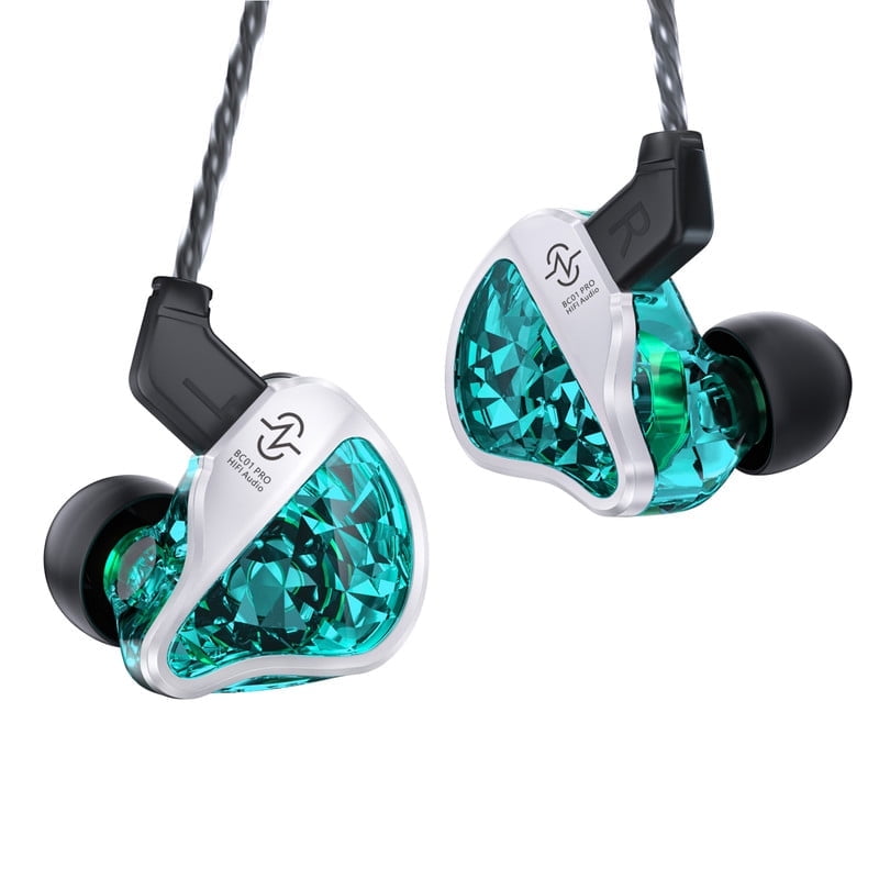 CCZ BC01 Pro in Ear Monitor Headphones,1DD+1BA Zinc Alloy Cover Hybrid ...