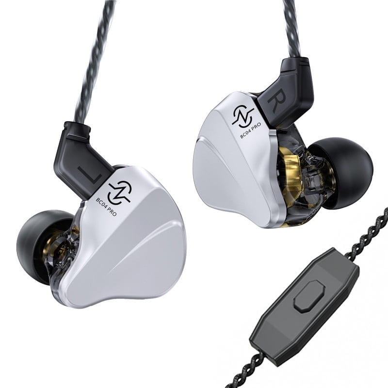 CCZ BC04 Pro in Ear Monitor Headphones,1DD+1BA Zinc Alloy Cover Hybrid ...