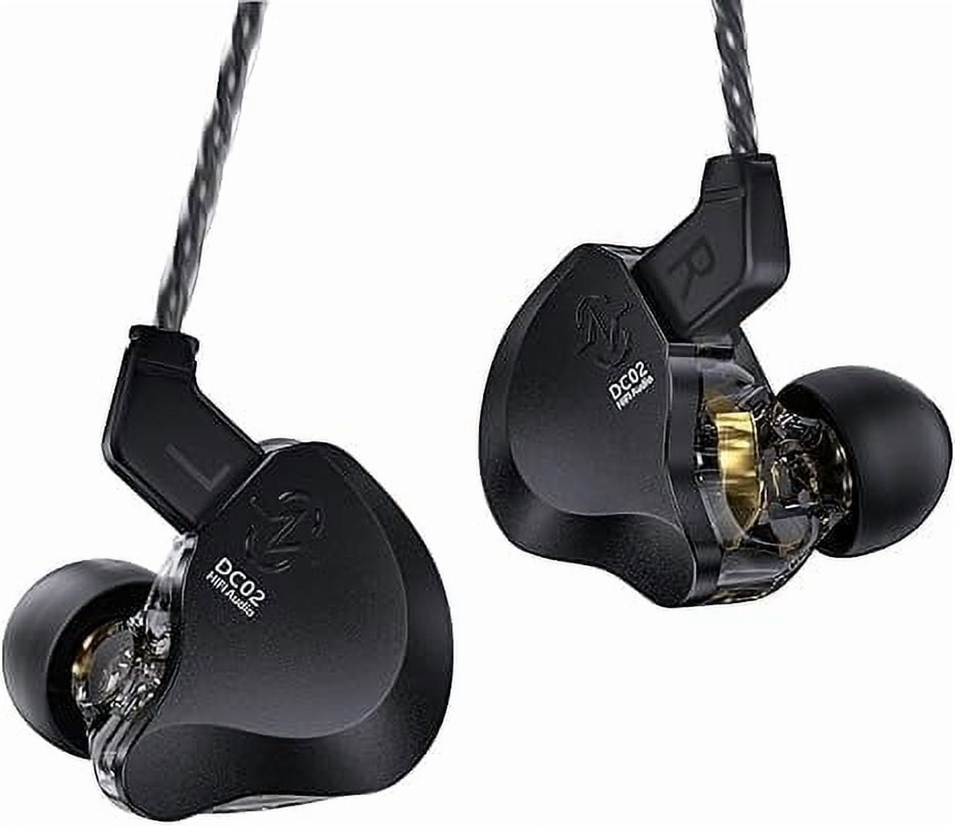 CCZ DC02 in Ear Monitors Earphones without Microphone, Dual Magnetic ...