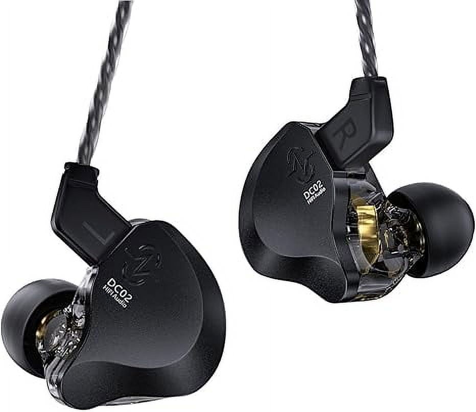 CCZ DC02 in Ear Monitors IEM Earphones without Microphone, Dual ...