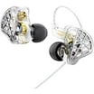 KZ EDX Pro in Ear Monitors with Microphone KZ IEM Earphones Dual DD ...