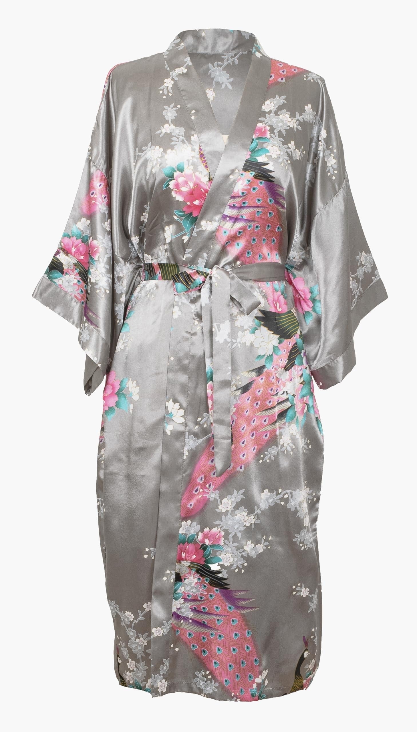 CCcollections Long Kimono Robe for Women, Good Quality Lightweight ...