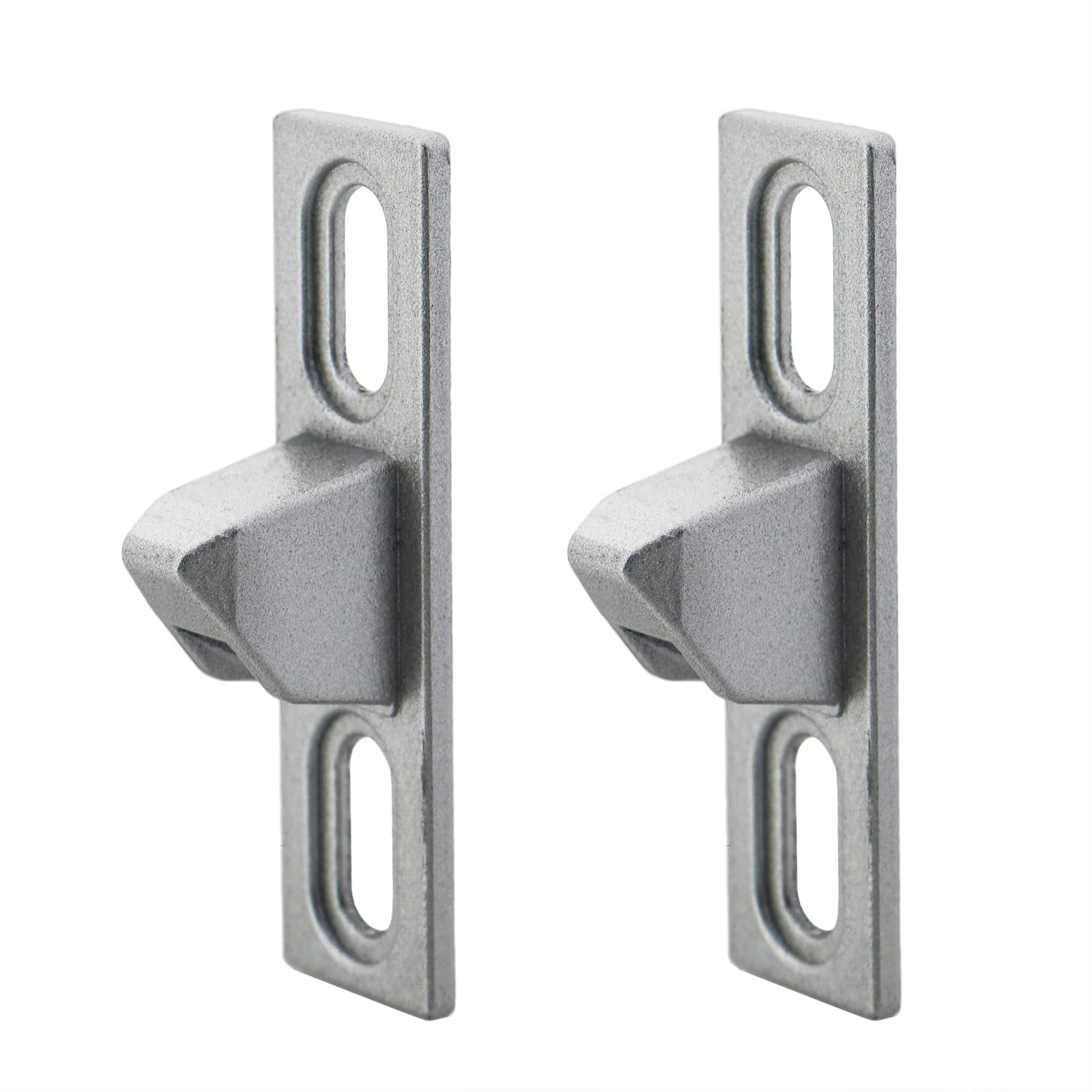 CChiai 2PCS Sliding Door Lock with Screws Sliding Door Keeper Push Pull ...