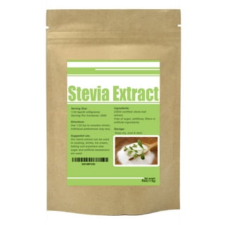 Stevia International Natural Stevia Powder, 100 Ct - Walmart.com