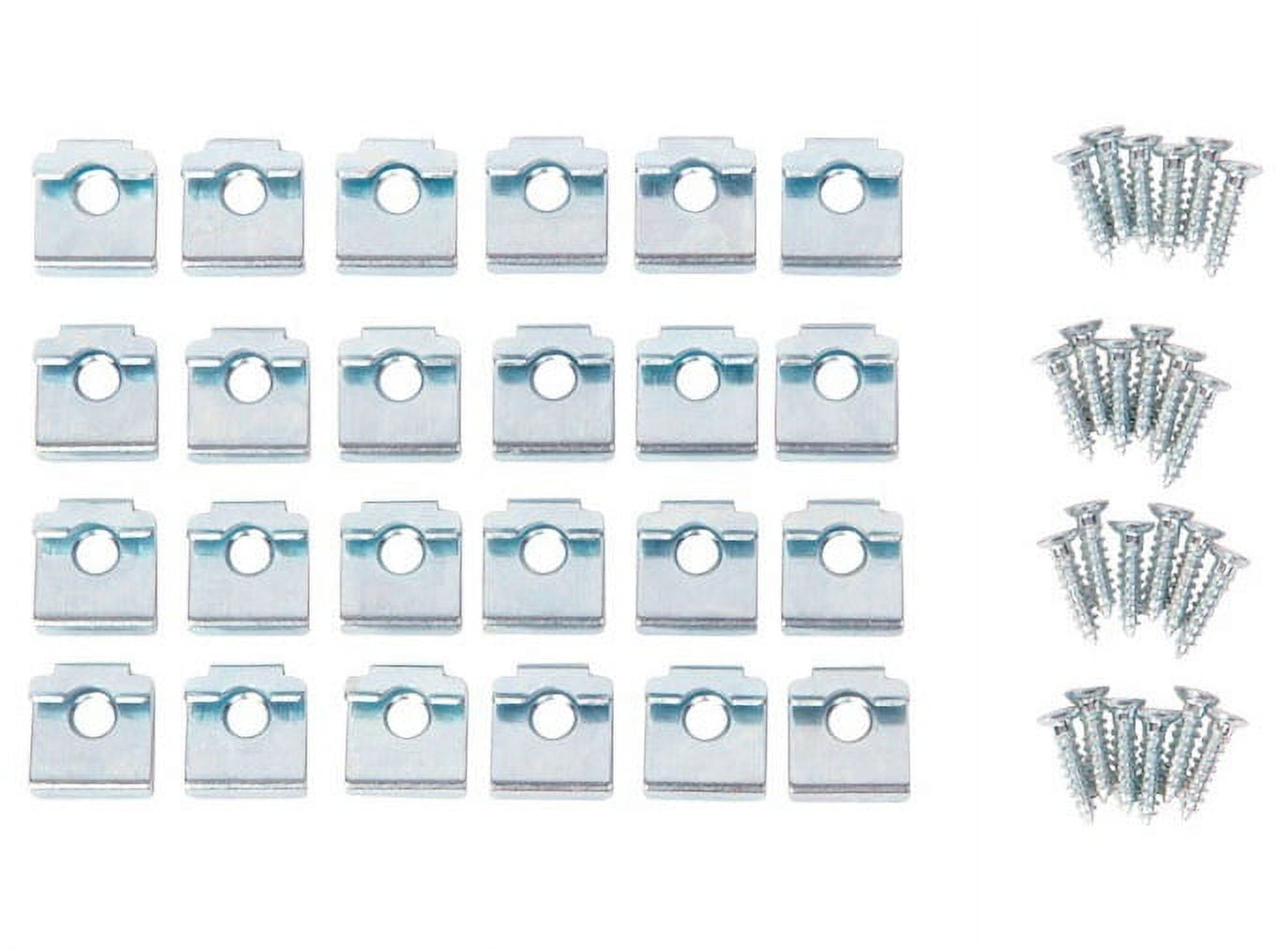 CD-0330-HDWR Closet Culture Shelf Hardware Kit, Champagne Nickel Screws ...