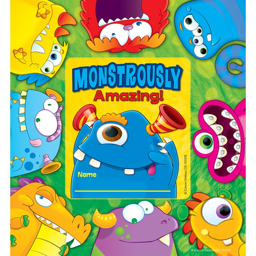 Monsters Awards & Certificates (Other printed item) - Walmart.com