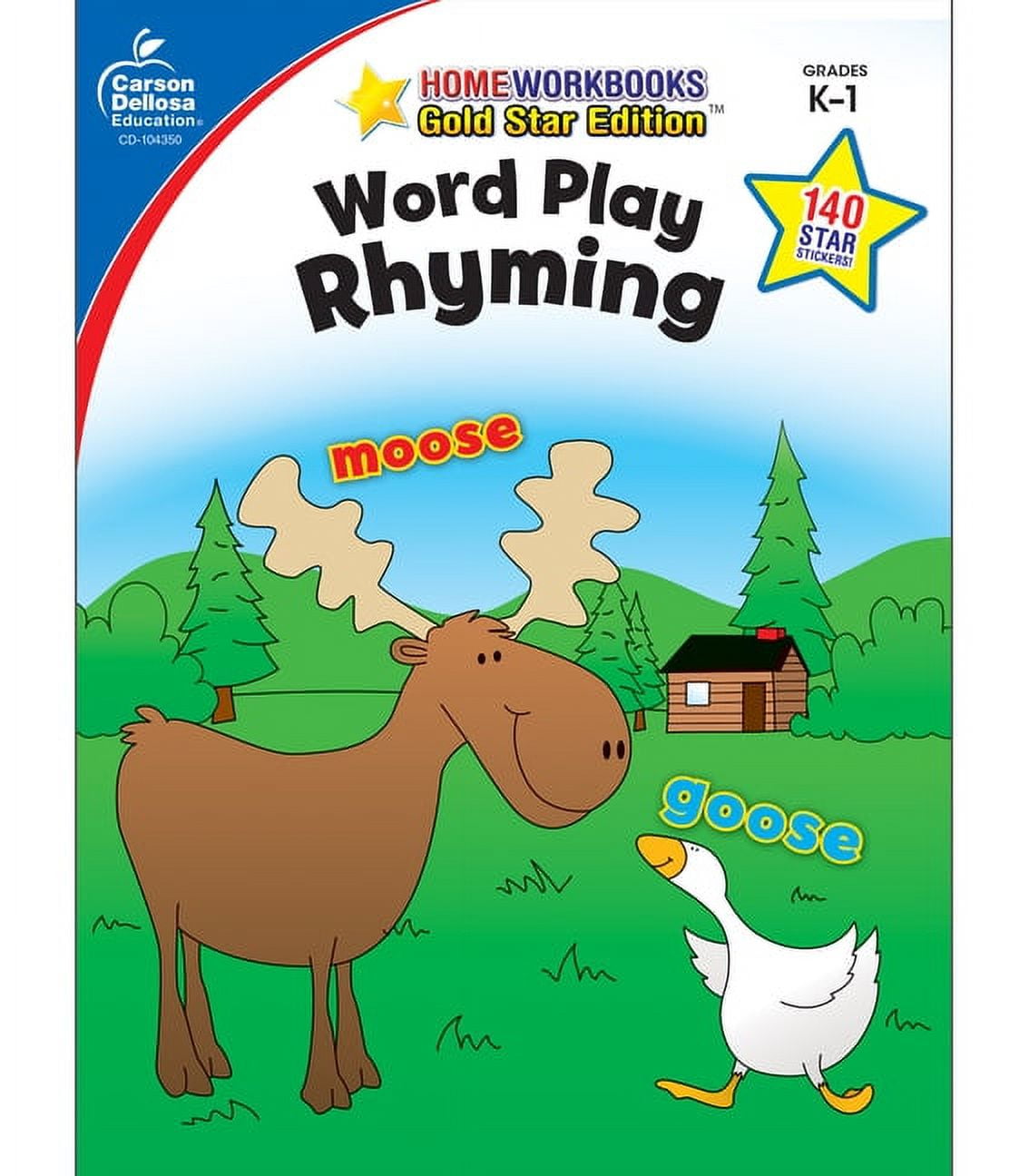 CD-104350 - Word Play: Rhyming, Grades K - 1 by Carson Dellosa ...
