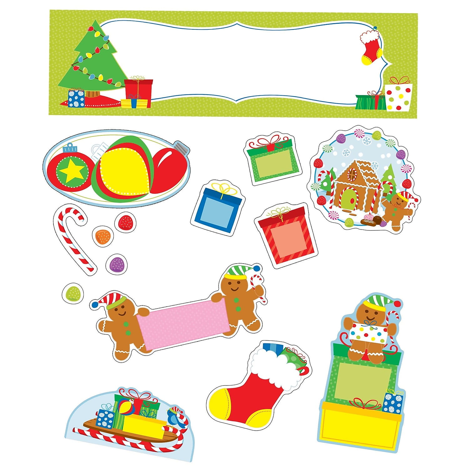 CD-110307 - Holiday Fun Mini Bulletin Board Set by Carson Dellosa ...