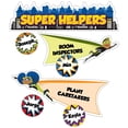 CD-110317 - Super Power Super Helpers Mini Bulletin Board Set by Carson ...