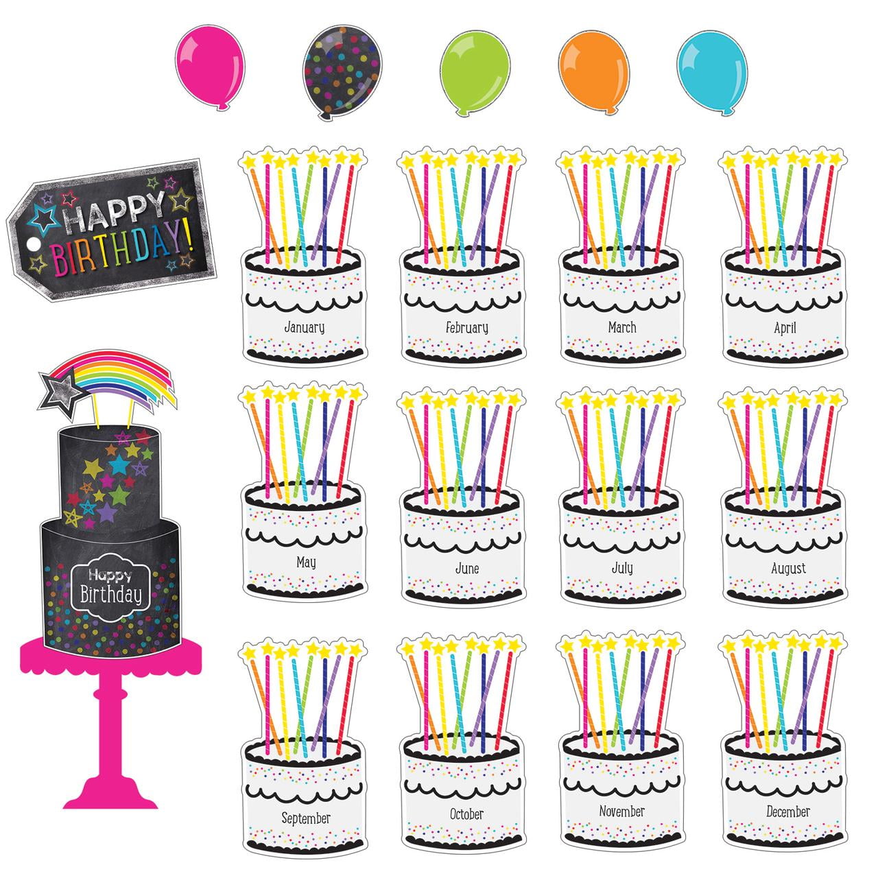 CD-110403 - Twinkle Twinkle You're A STAR! Birthday Bulletin Board Set ...