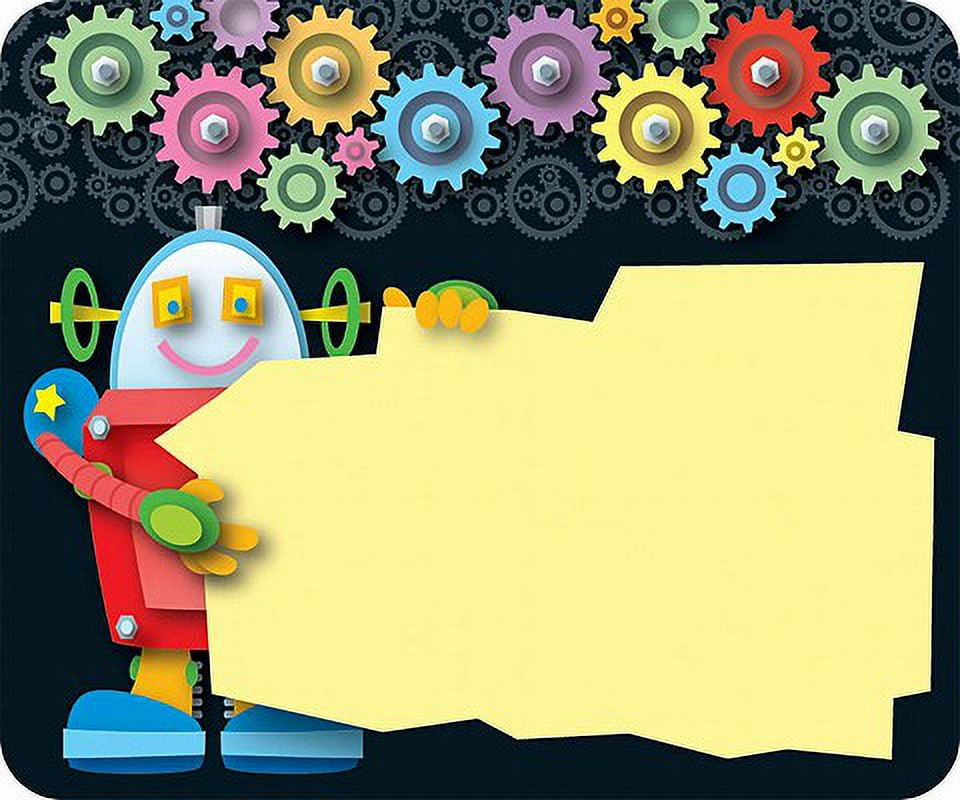 CD-150007 - Robot Name Tags by Carson Dellosa - Walmart.com