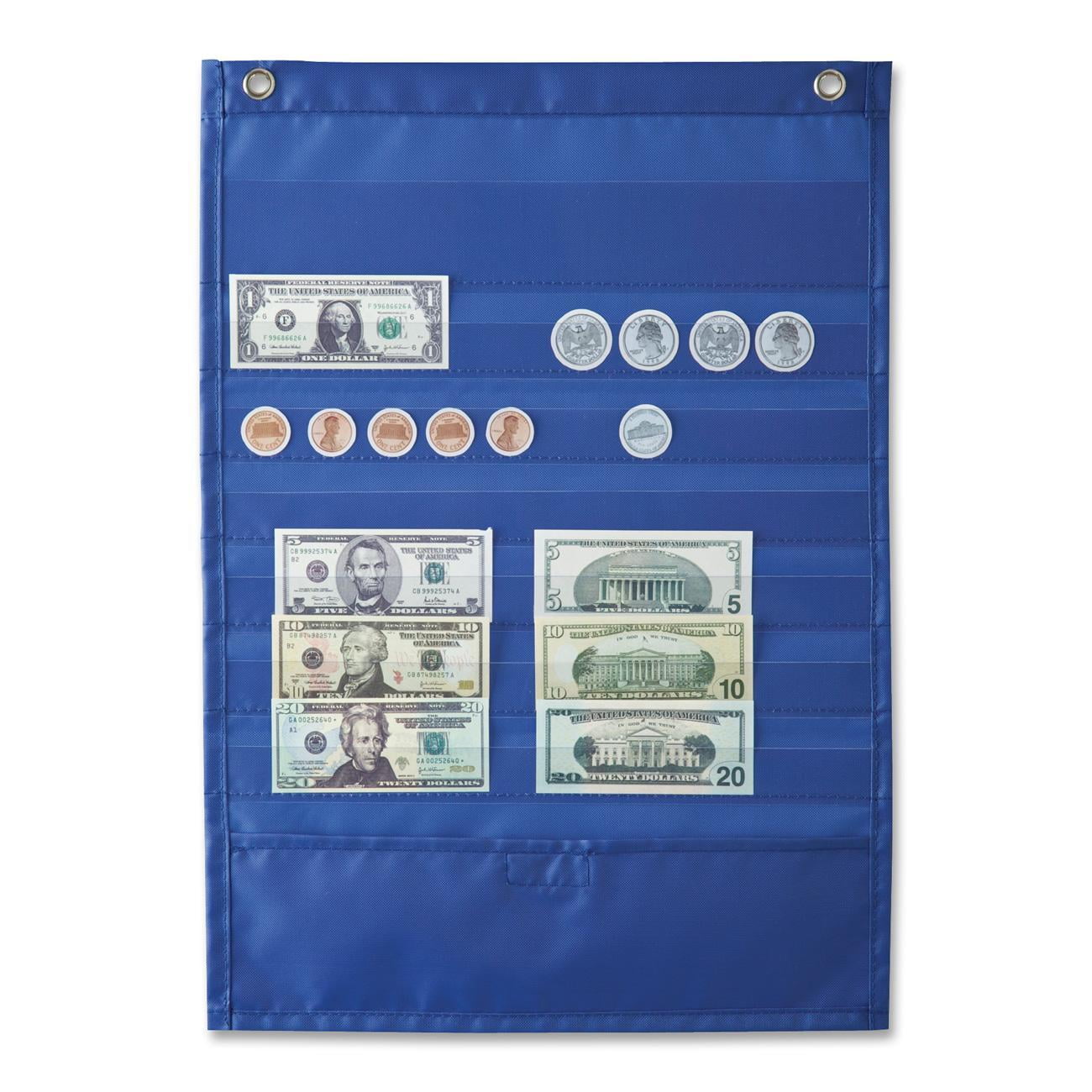 Carson-Dellosa, CDP158032, Deluxe Money Pocket Chart, 1 Each, Multi ...