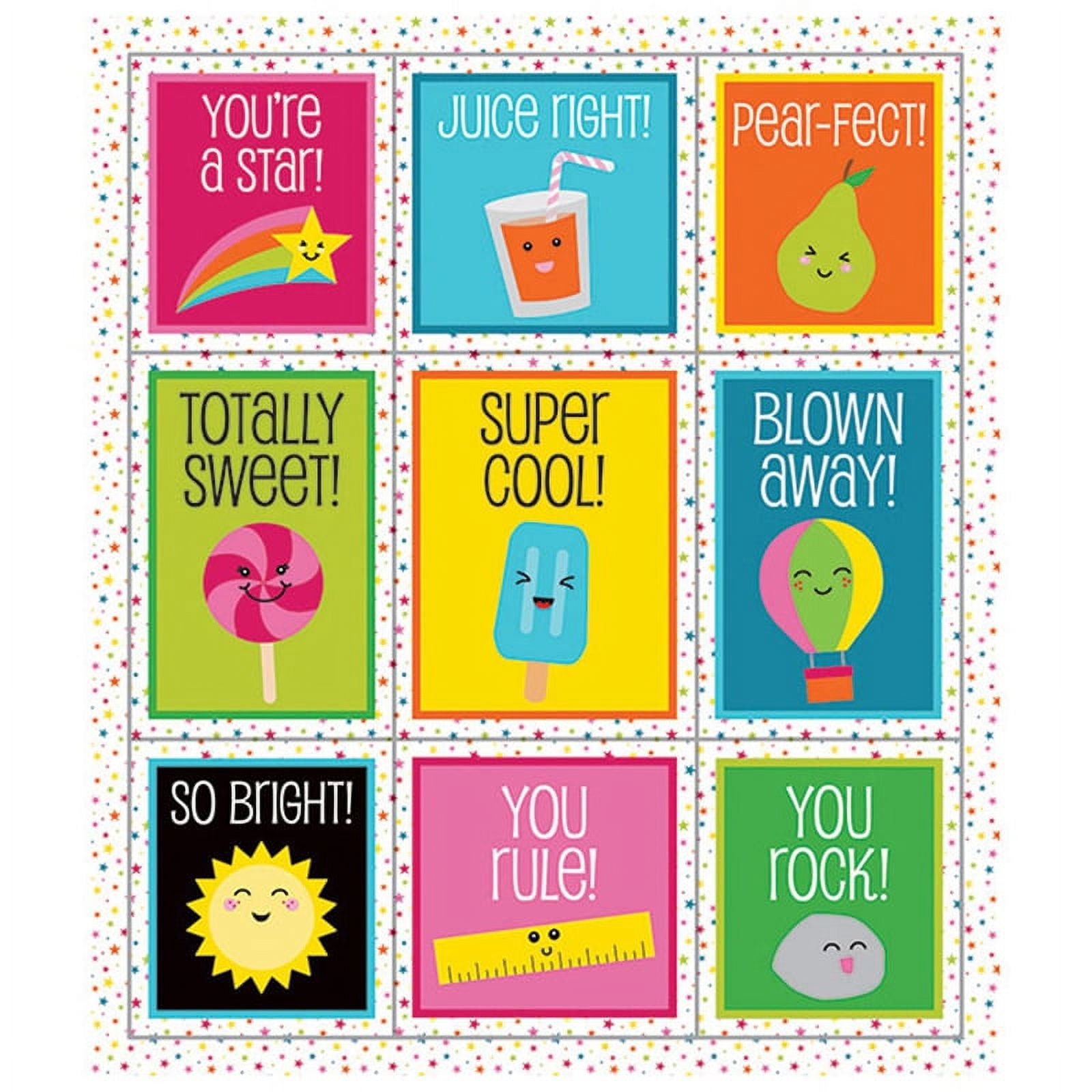 CD-168208 - School Pop Prize Pack Stickers by Carson Dellosa - Walmart.com